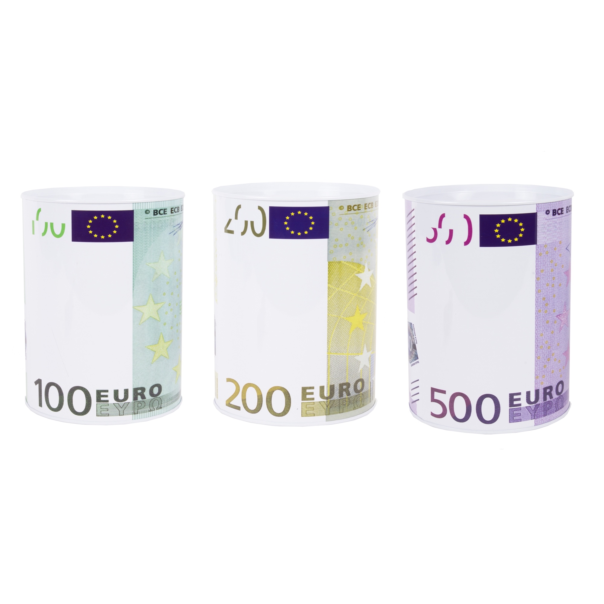 Benson Verrassingsspaarpot - Eurobiljetten - Metaal - 20 x 14,5 cm - 2Cheap