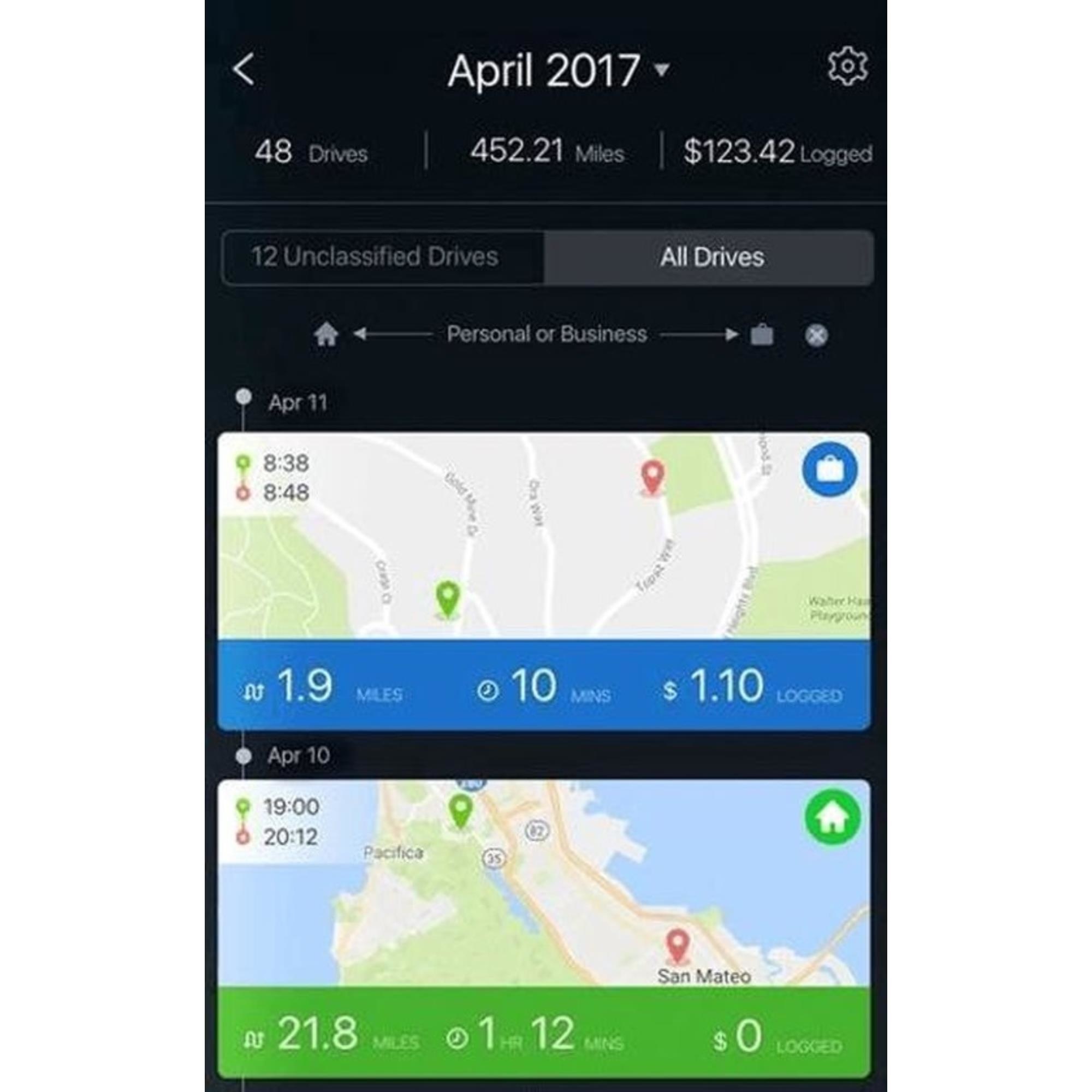 Topgear ZUS Smart Car Finder - Dual USB Auto Oplader - Reversible - 12 ...