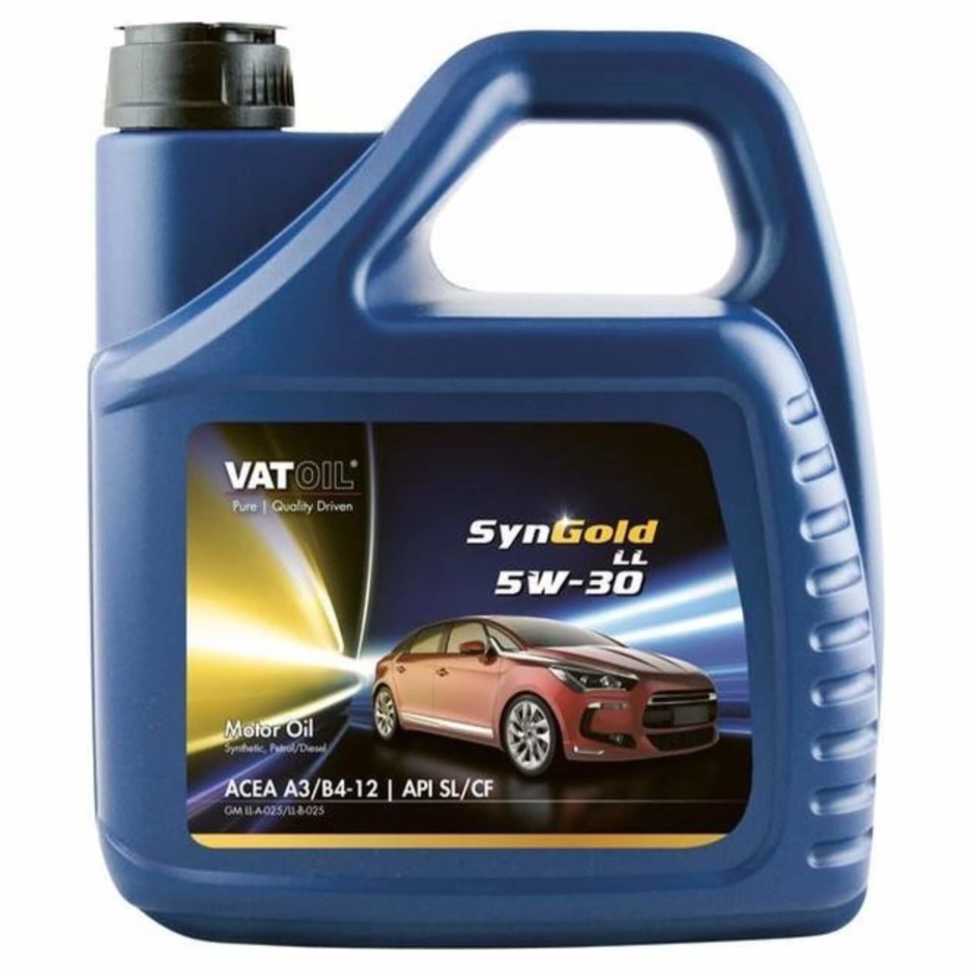 VATOIL Brandstofbesparende synthetische motorolie - 5W-30 - 5 liter ...