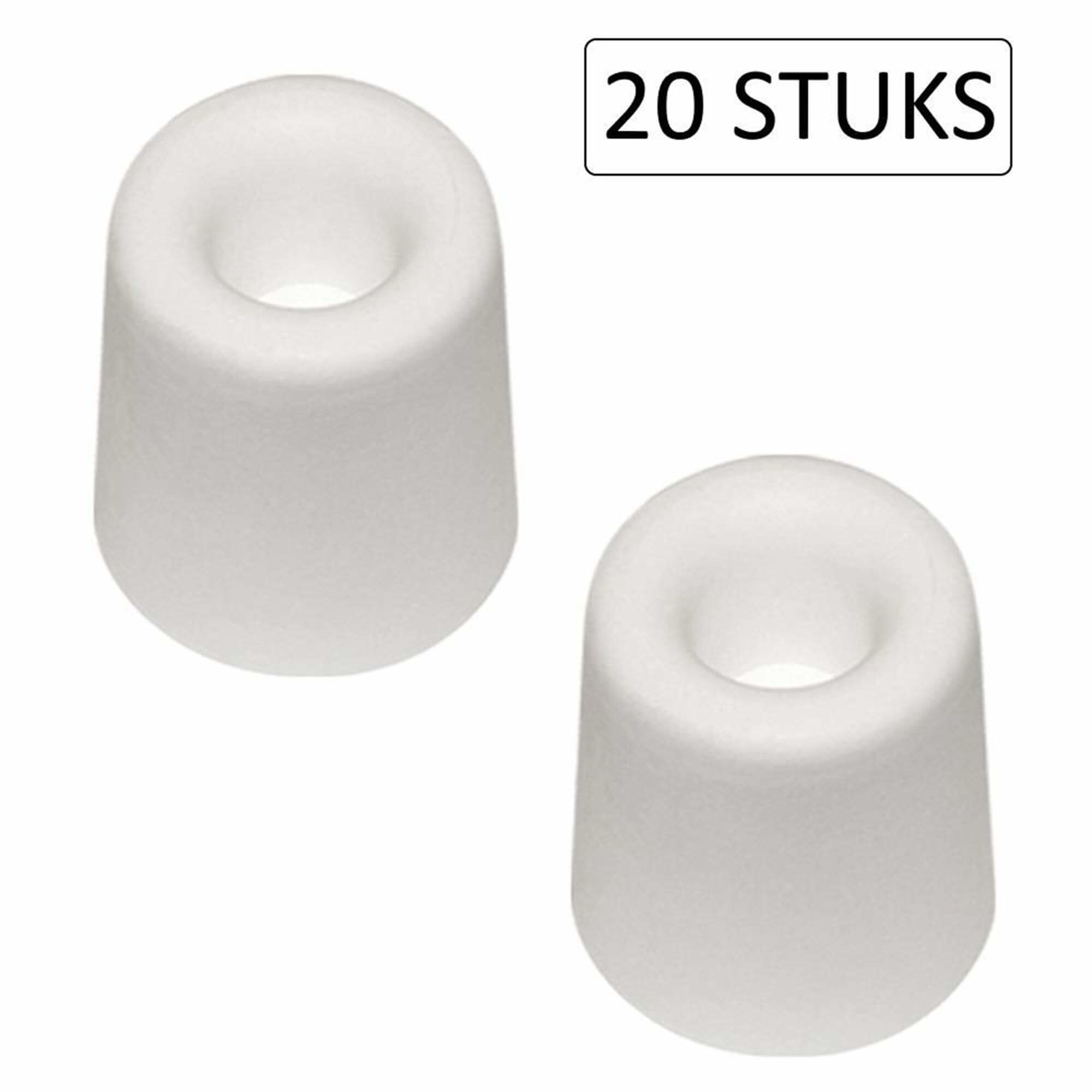 Benson Deurstopper Rond Wand 30 x Ø 40mm (20 stuks) kopen? - 2Cheap