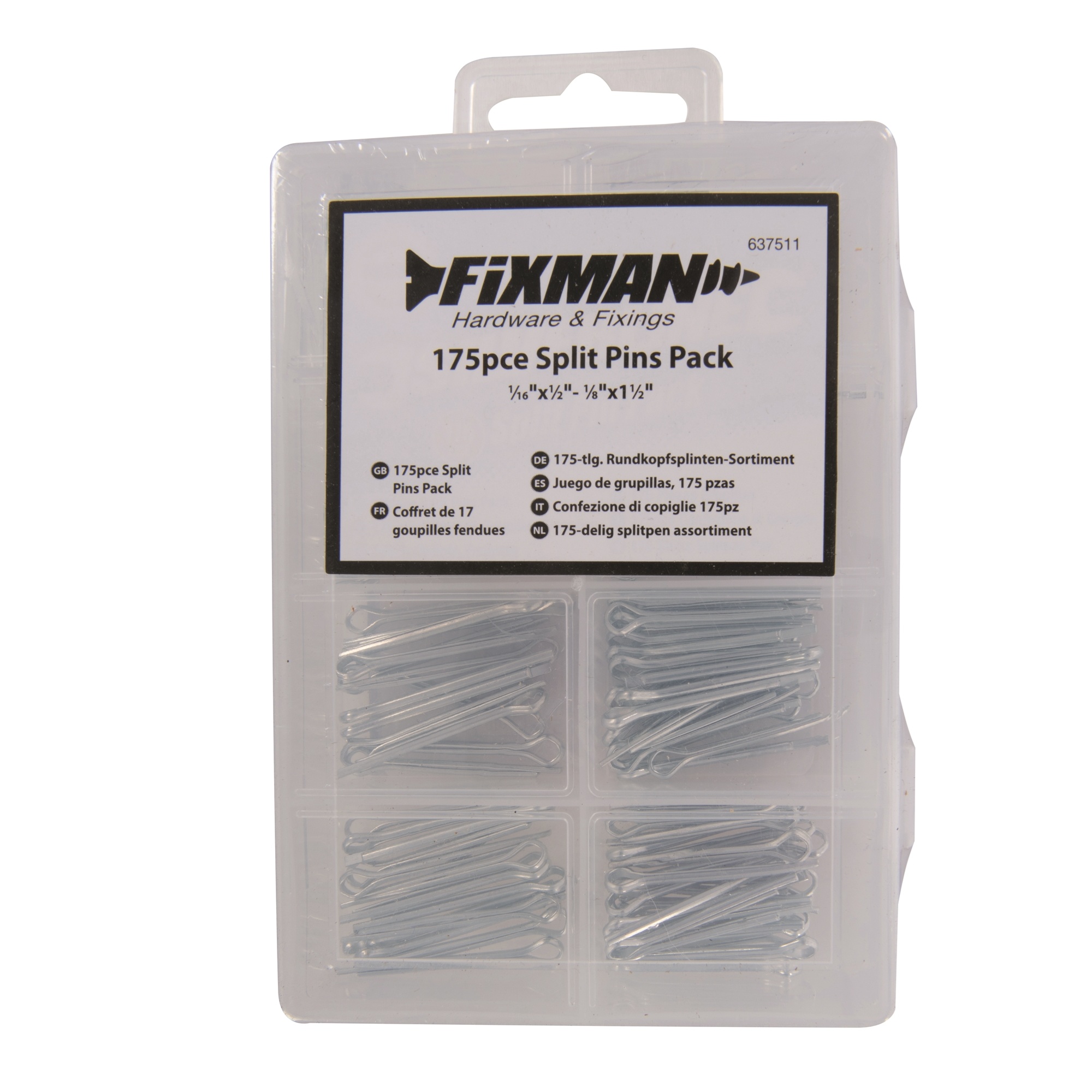 Fixman Splitpen Assortiment 175-Delig kopen? Bestel online! - 2Cheap