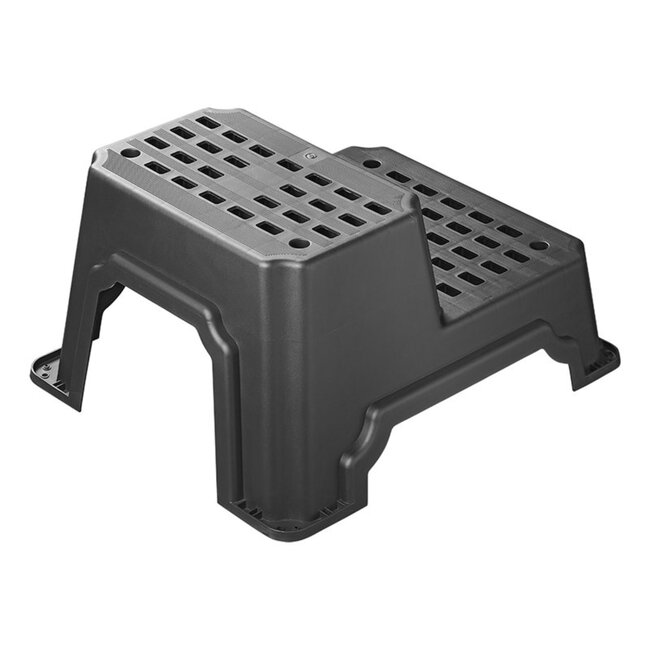 ProPlus Opstapje - 2 treden - kunststof - 70 x 60 x 38 cm - maximaal ...