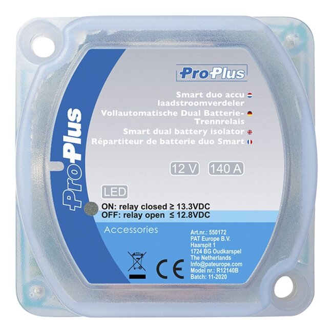 ProPlus Smart Duo Accu - Laadstroomverdeler - 12V - 140A - 2Cheap
