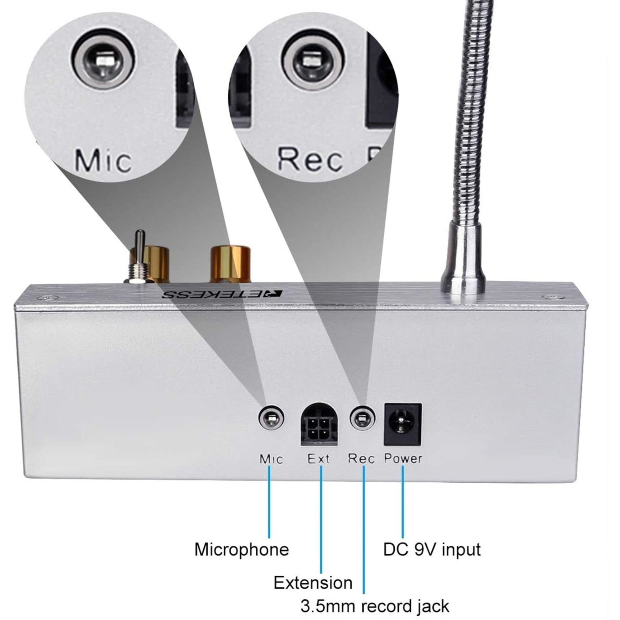 Retekess Vensterluidspreker/ intercom - 2 Weg - RVS kopen? - 2Cheap