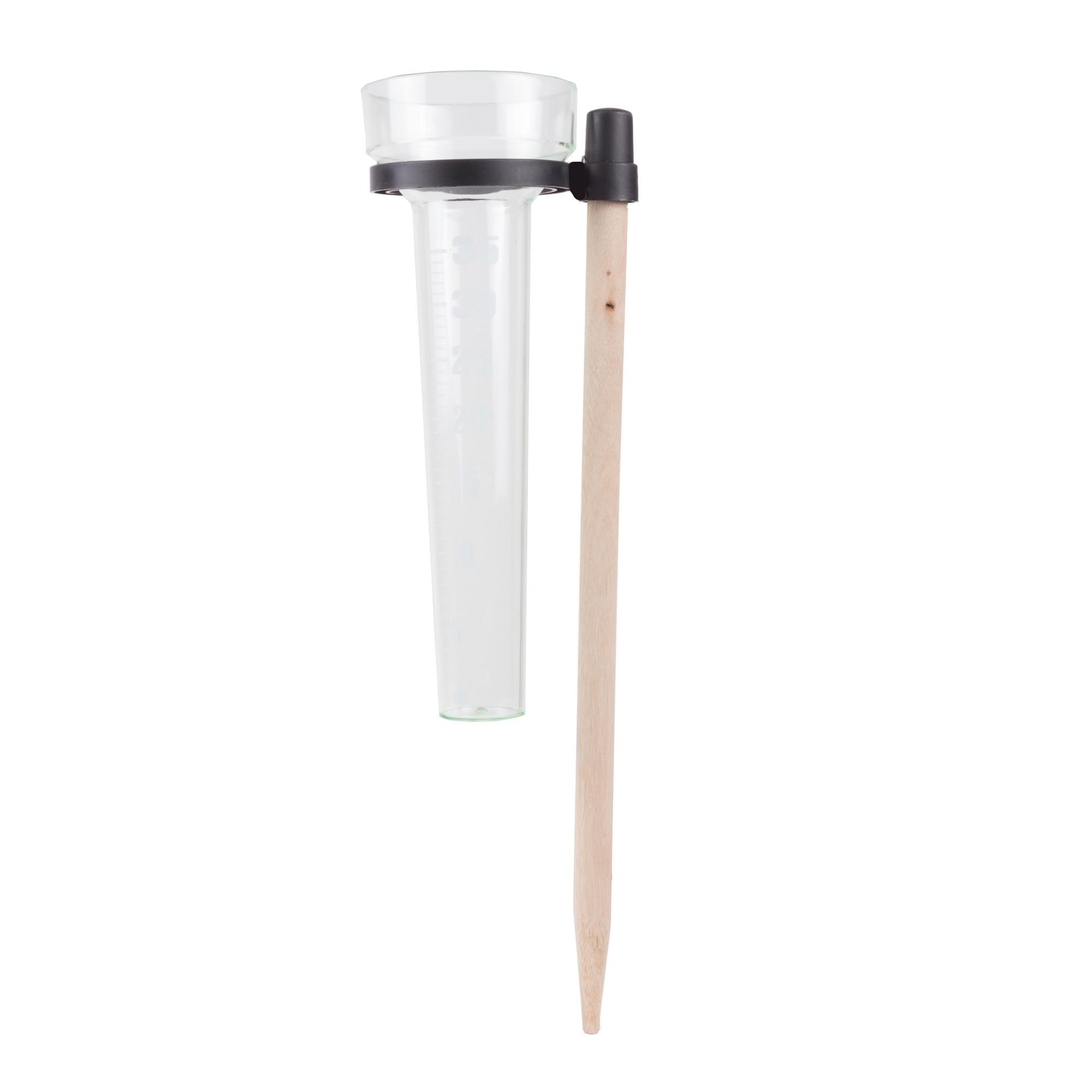 Benson Regenmeter op stokhouder - transparant - 24 cm - kunststof ...
