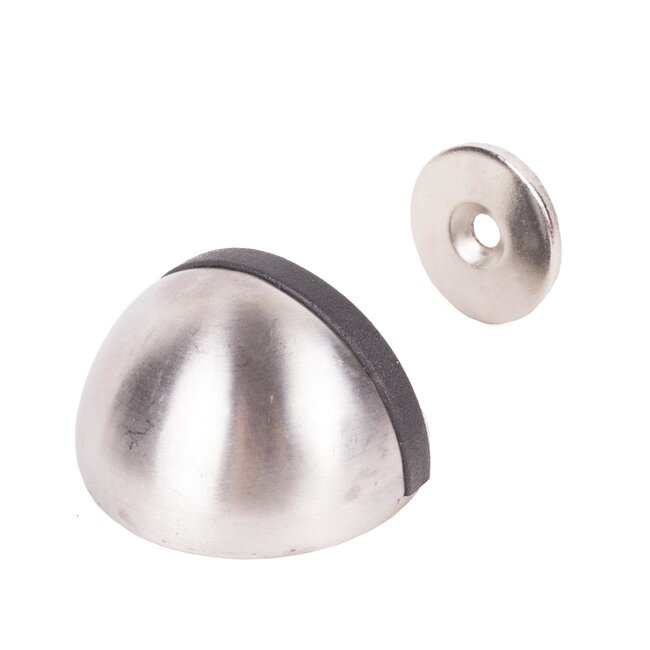 Benson Deurstopper magnetisch rvs - 2Cheap