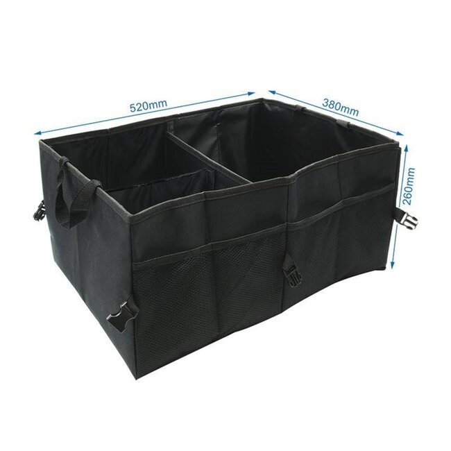 ProPlus Kofferbak Organizer - Deluxe - 52 × 38 × 26 cm - Zwart kopen ...