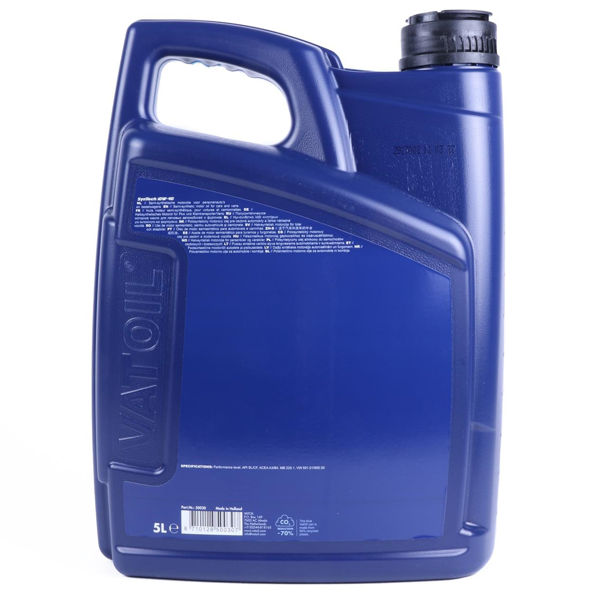 Benson 10w-40 Motorolie - Vatoil Syntech - 5L - Voor Benzine en Diesel ...