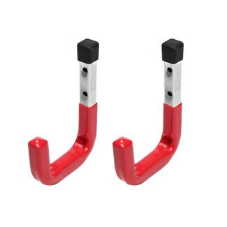 Ruimtebesparende ophanghaken – set van 2 12 x 8 cm – Benson - 2Cheap