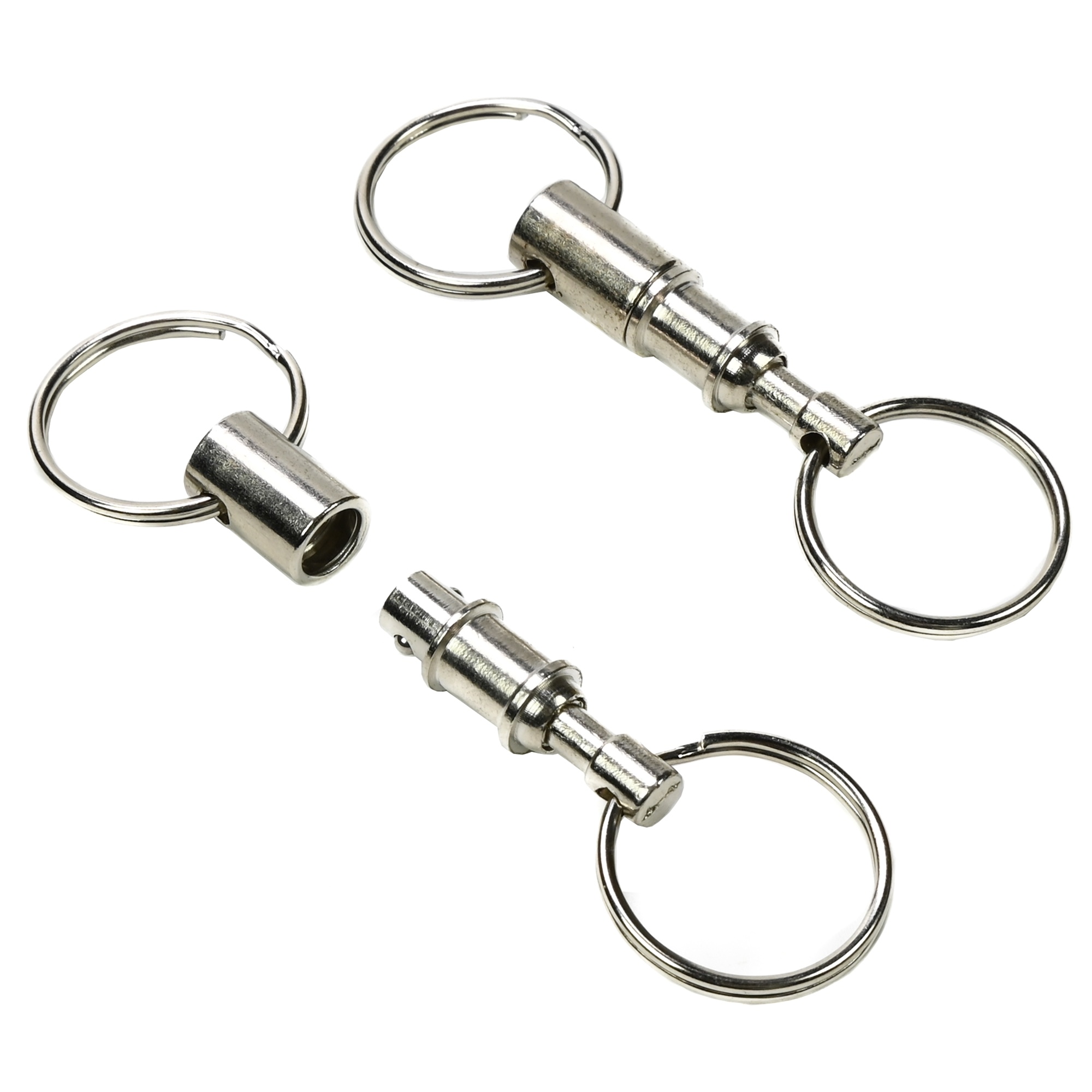 Benson Sleutelhanger - Metaal - Opsplitsbaar - 2 stuks - 2Cheap