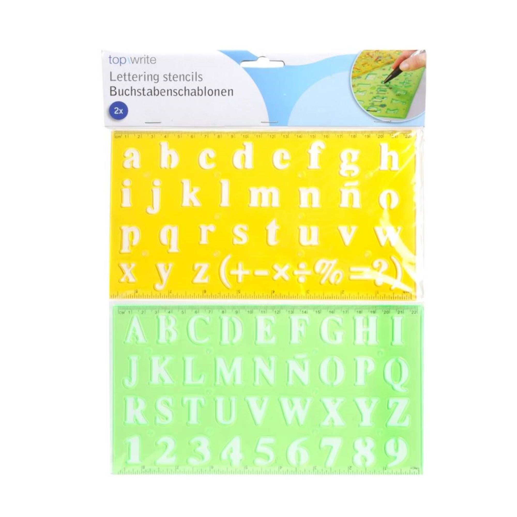 Lifetime Alfabet / Letter Sjabloon A-Z, 2 Delig kopen? - 2Cheap