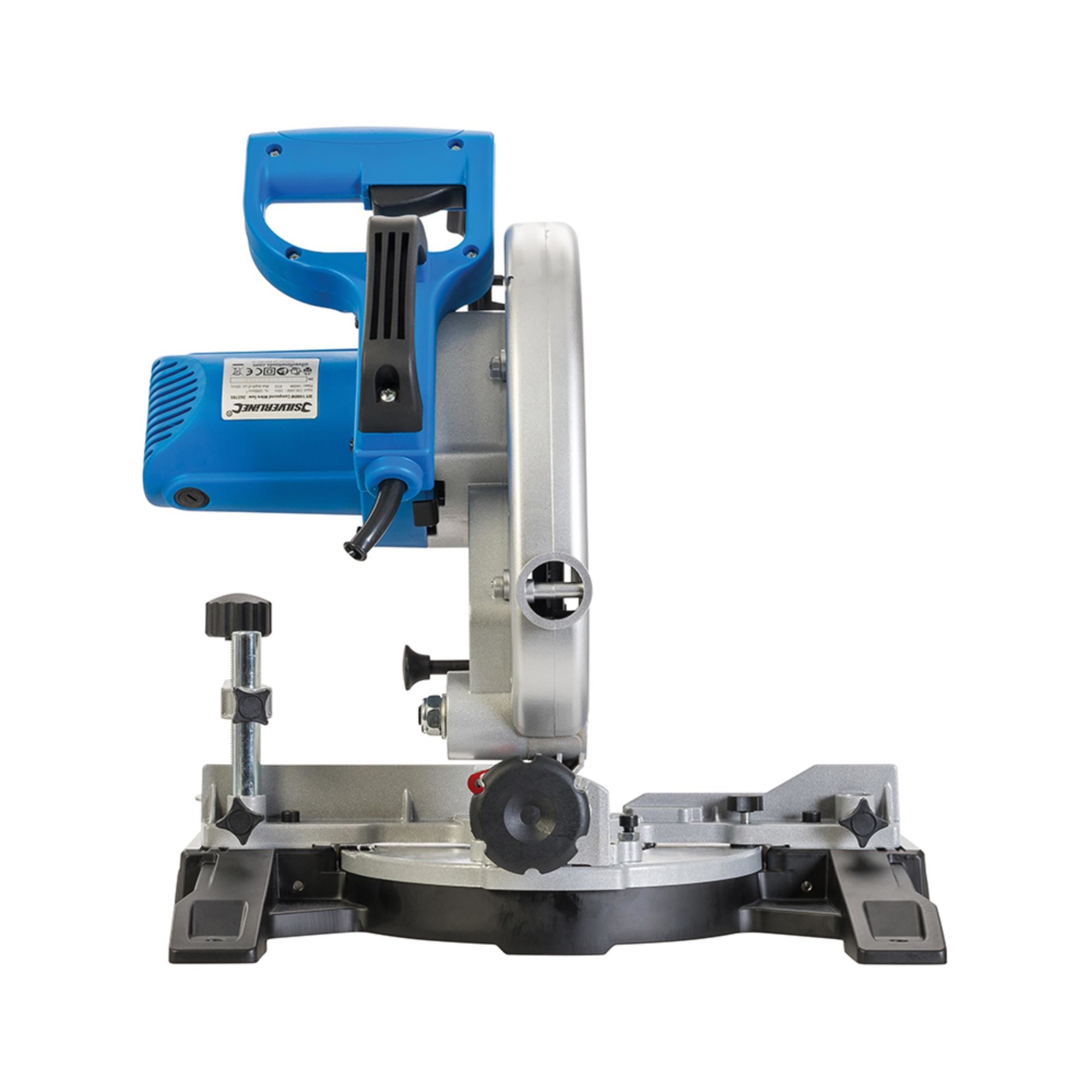 Silverline Gecombineerde verstekzaag - Ø 210 mm - 1400 W - Inclusief ...