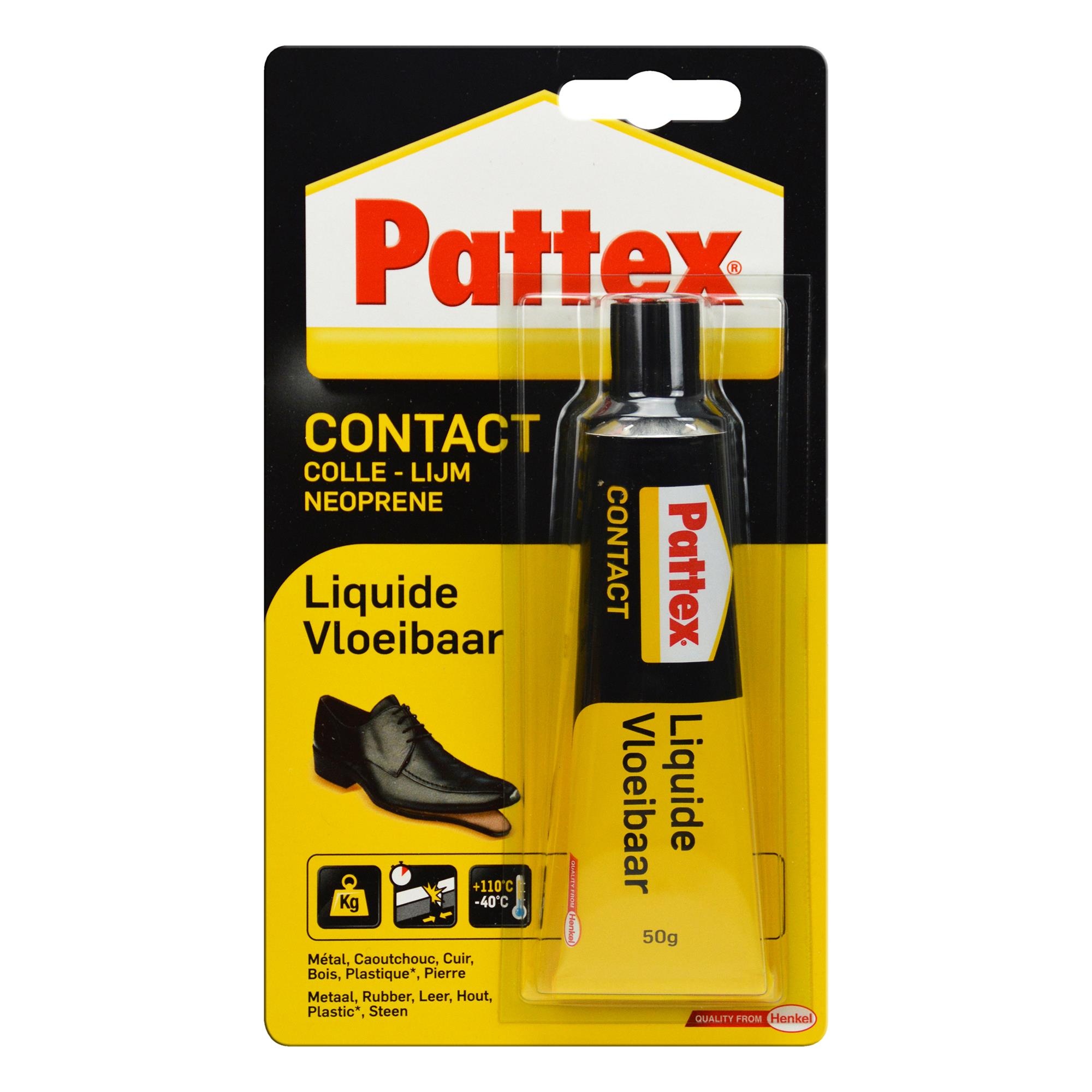 Pattex Transparante contactlijm - waterproof - flexibel - 50 gram - 2Cheap
