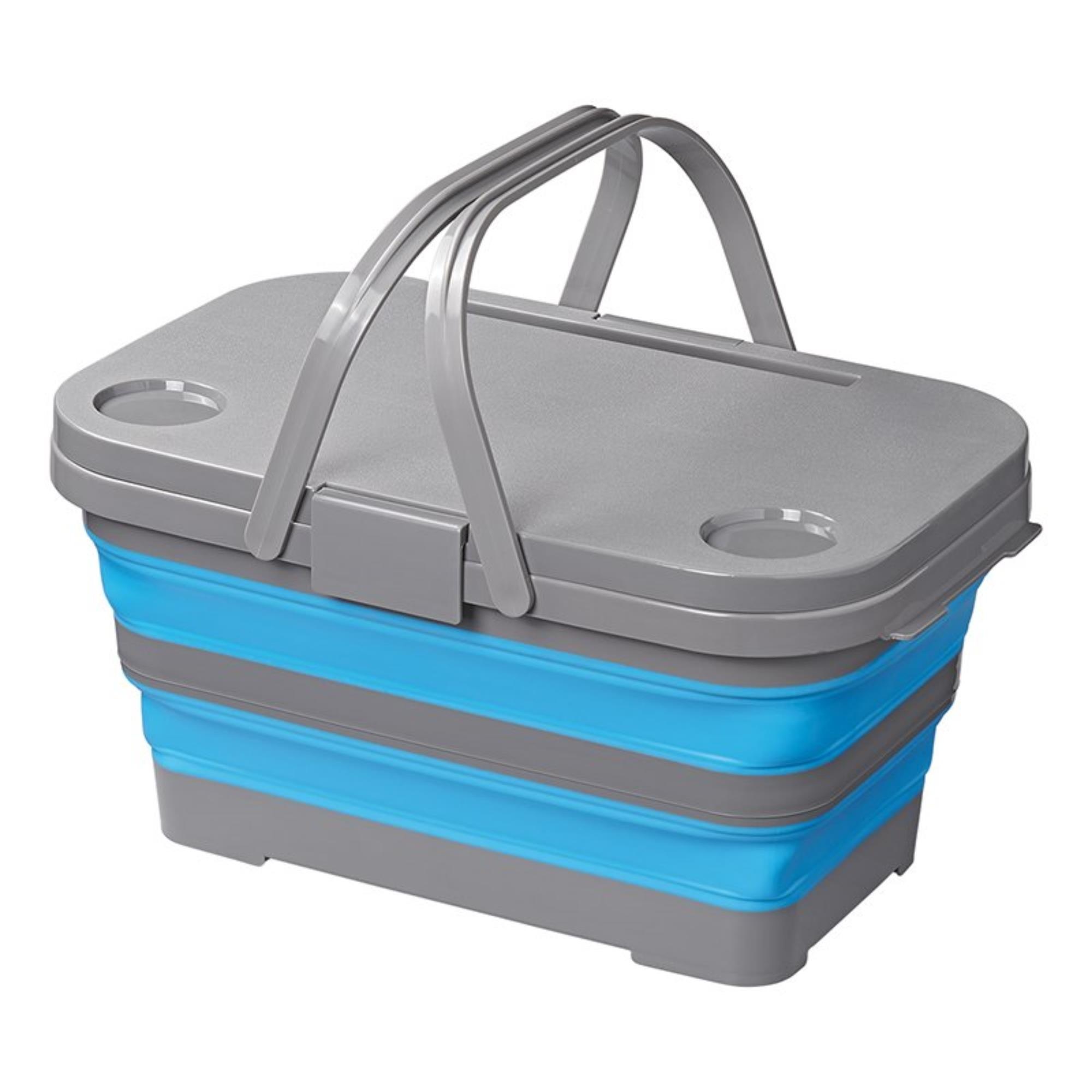 ProPlus Multifunctionele opvouwbare picknickmand - Tafelfunctie - 20 ...