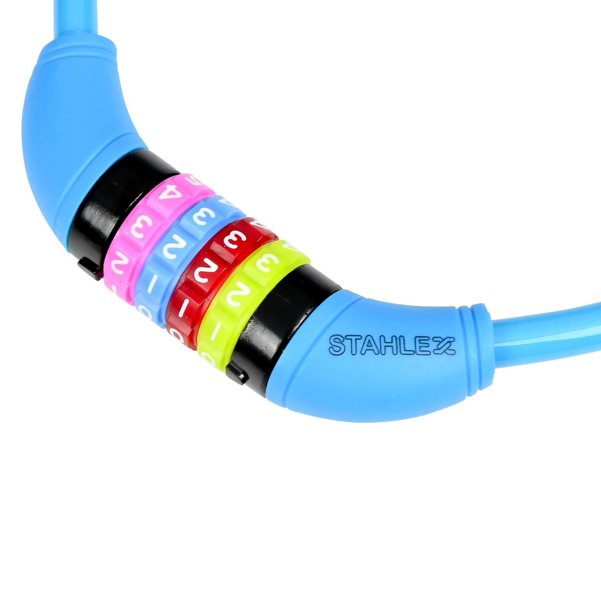 Benson Kabel-cijferslot 431 10 x 650 mm mix - 2Cheap