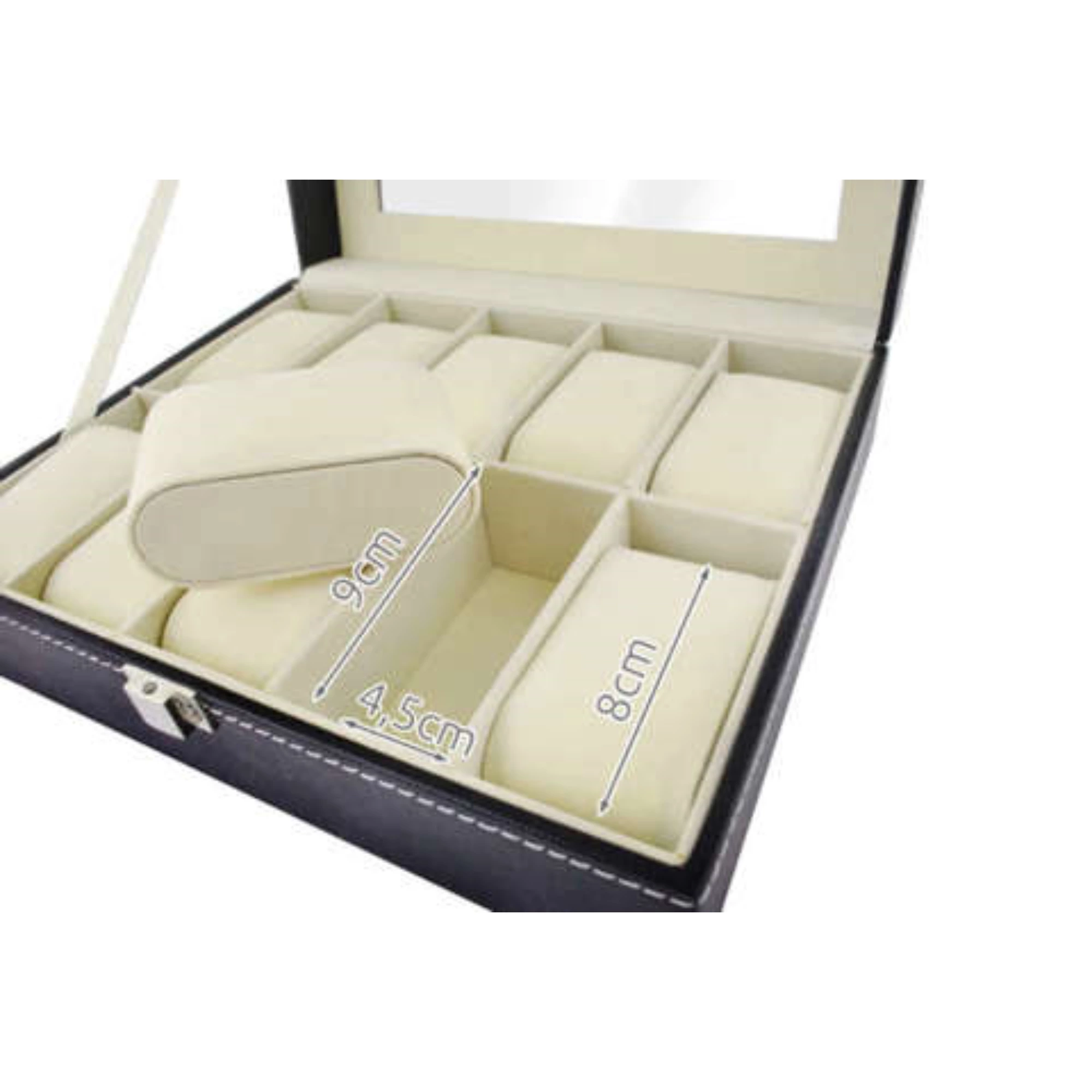 Ruhhy Ruhhy Horloge- en Sieradenorganizer - Stijlvolle Opberging met 10 ...