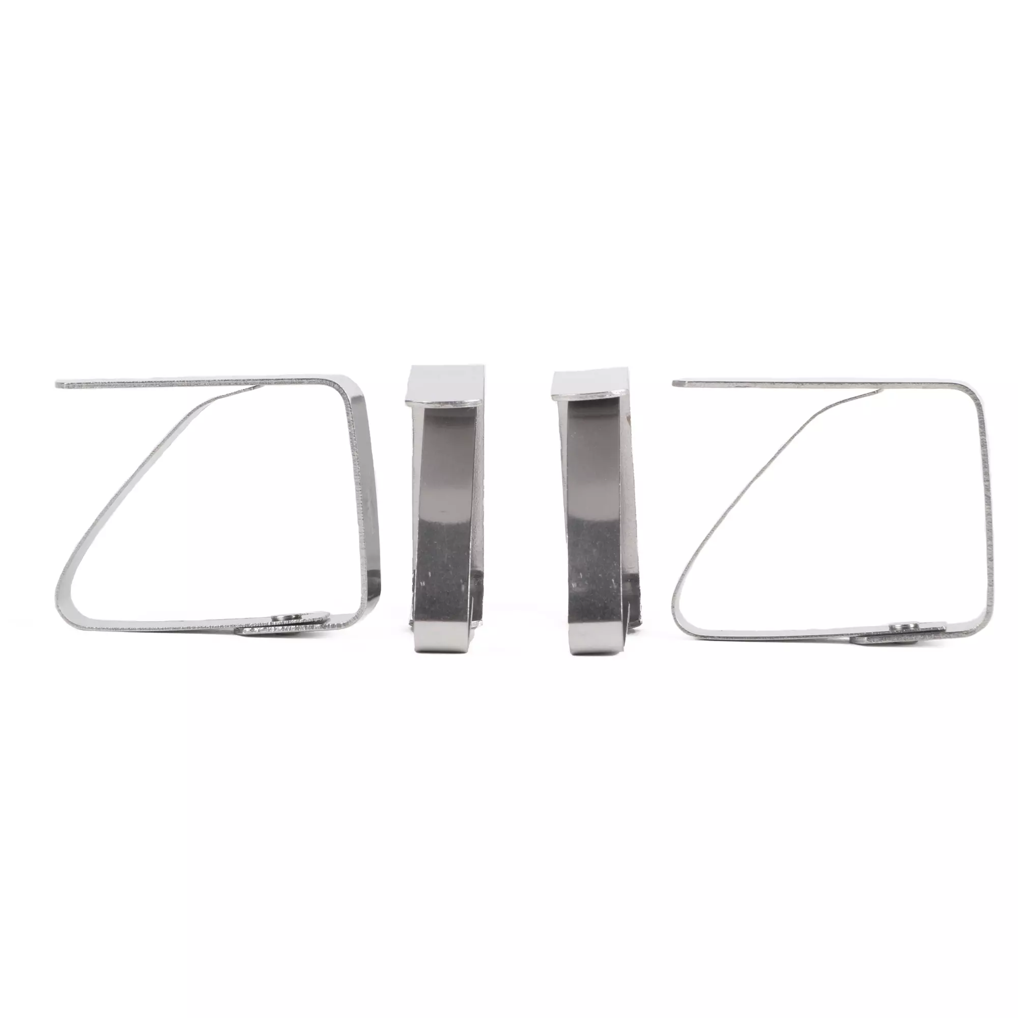 Benson Tafelkleedklemmen - roestvrij staal - verend - set van 12 stuks ...