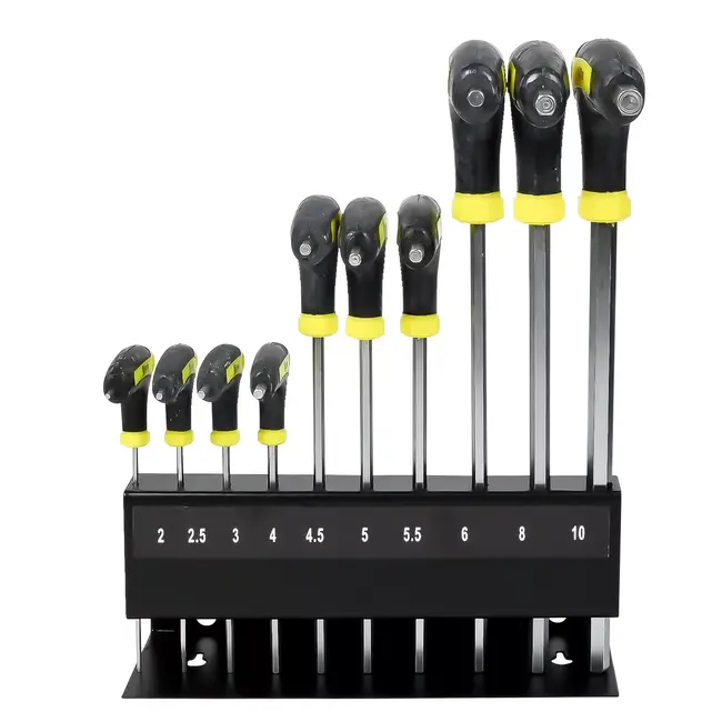 Benson Complete inbusset - ergonomisch - antislip - 10-delig - met ...