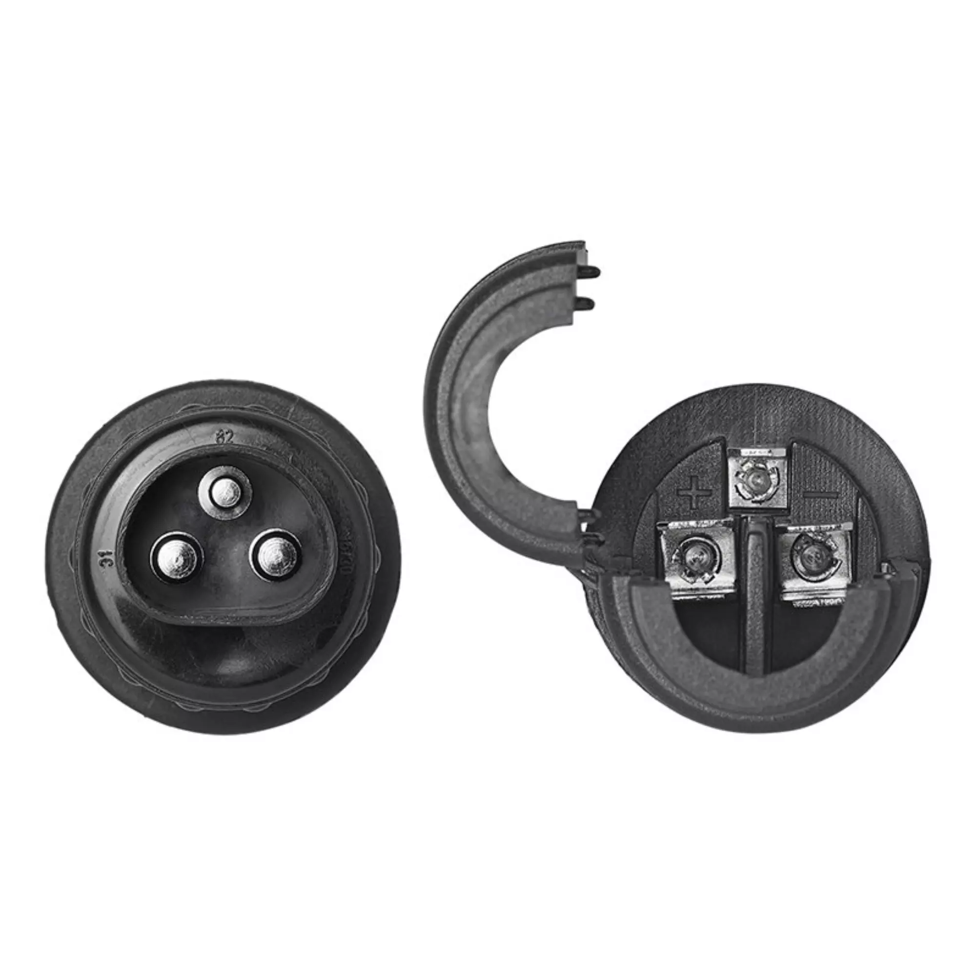 ProPlus 3-polige stekker - PVC - 12/24V compatibel - 2Cheap