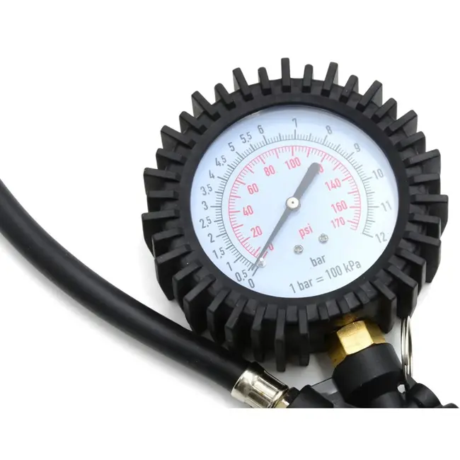 GEKO Tyre Inflator - Met Manometer - Flexibele Slang - Schokbestendige ...