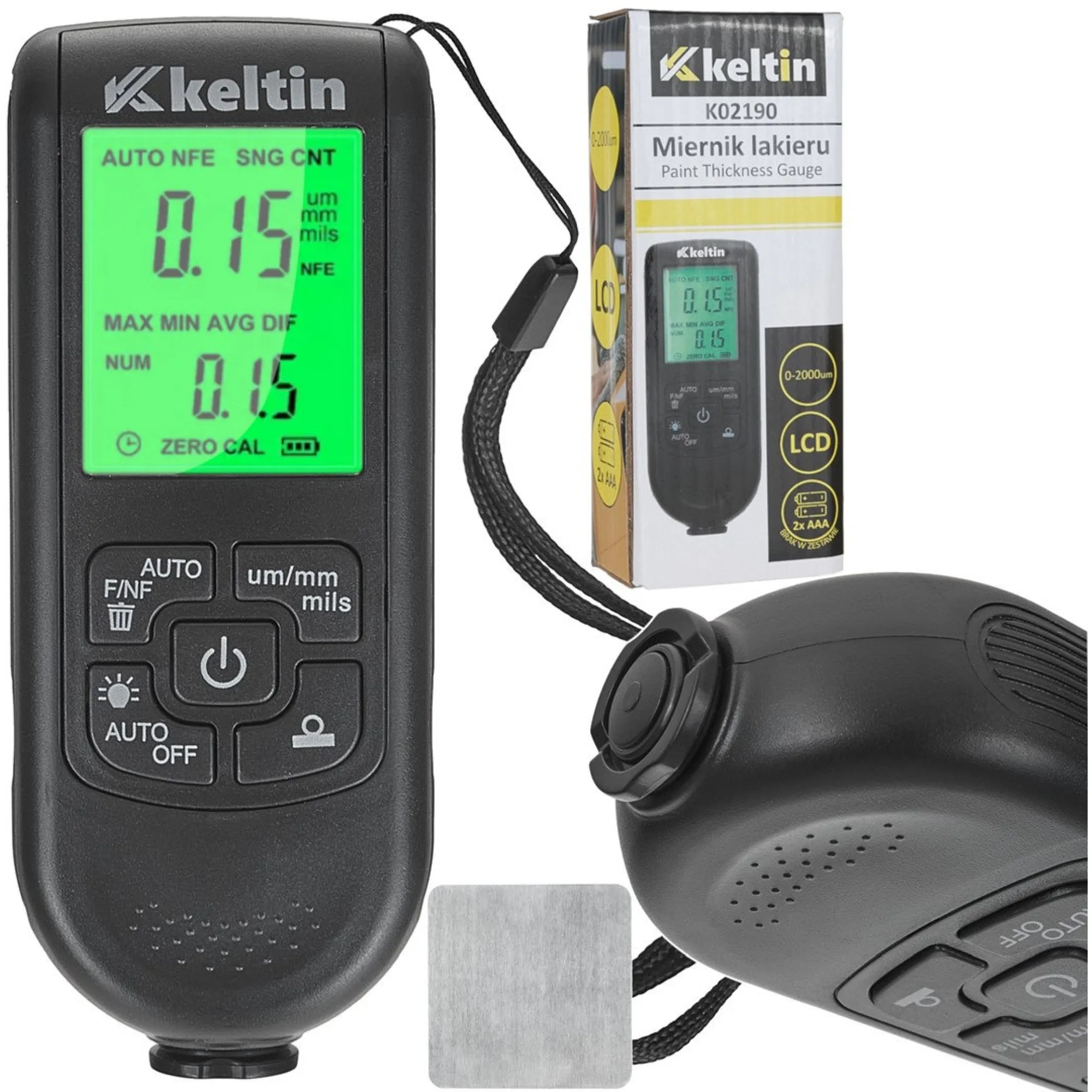 Diktemeter – 0-2000 µm Automatische Uitschakeling – Keltin - 2Cheap
