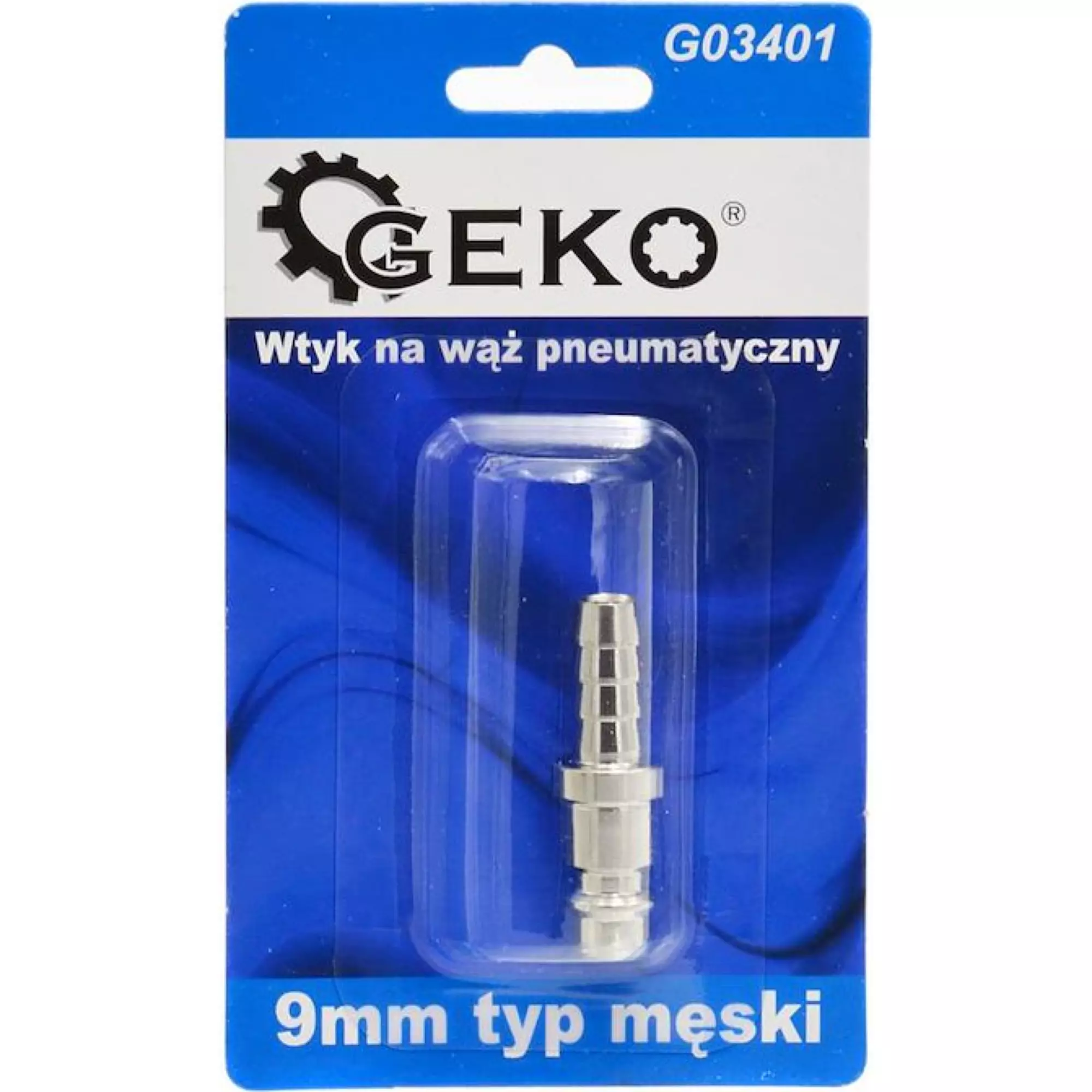 GEKO Male plug - 9mm aansluiting - Betrouwbare verbinding - 2Cheap