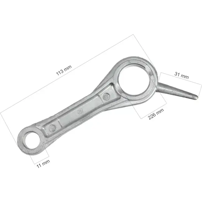 GEKO Compacte compressor drijfstang - Lichtgewicht - Duurzaam - 100L ...