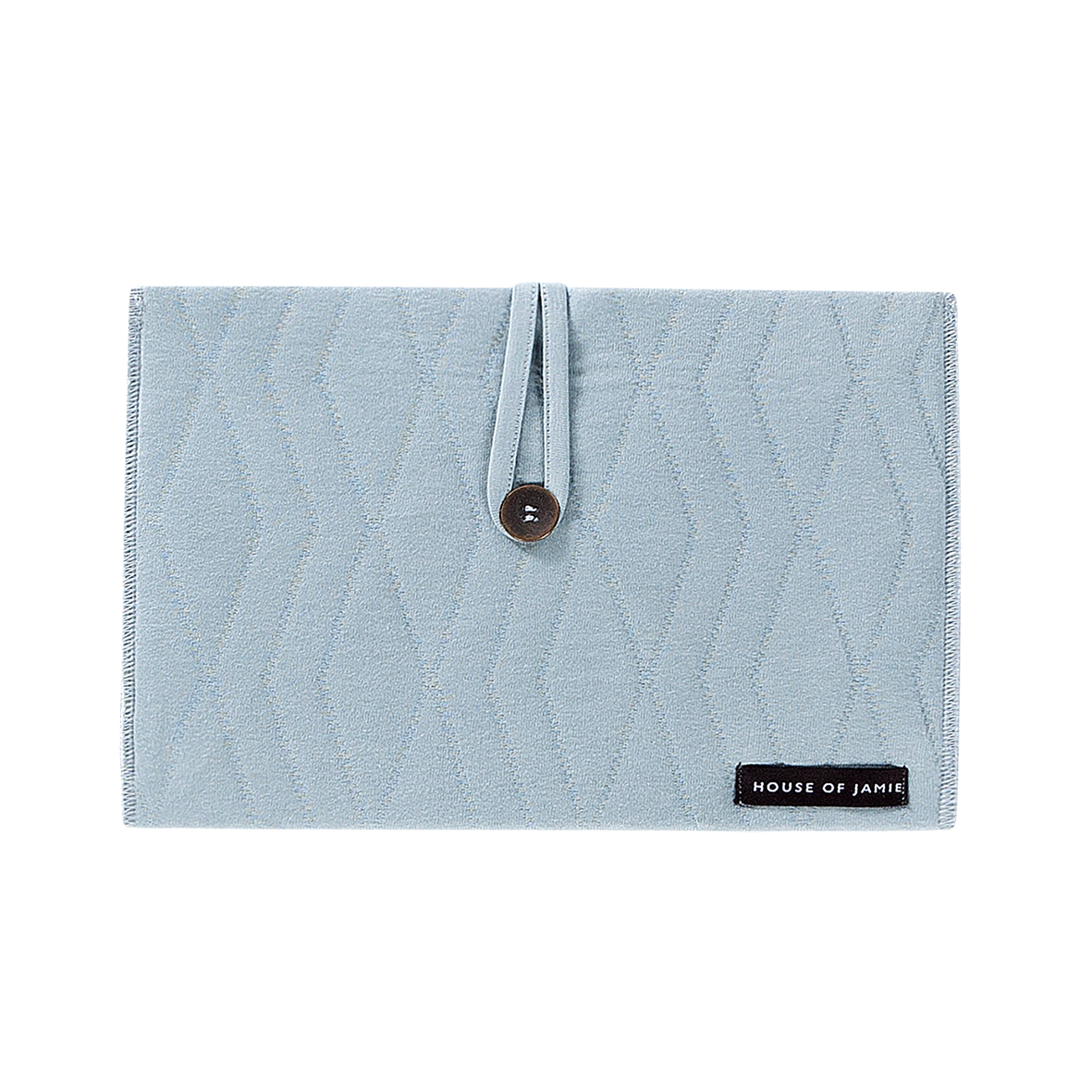 House of Jamie reis-verschoonmat geometry jacquard jade green - mini moon
