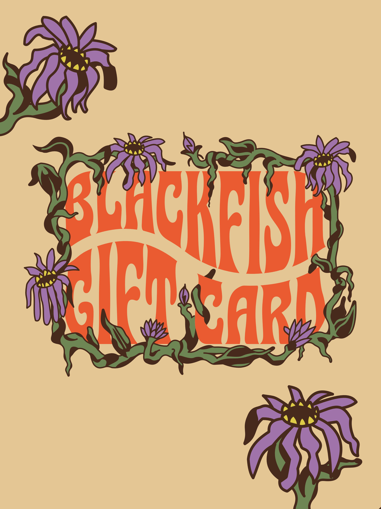 BLACKFISH GIFTCARD (Digital Card) - BLACKFISH Brand New & Vintage