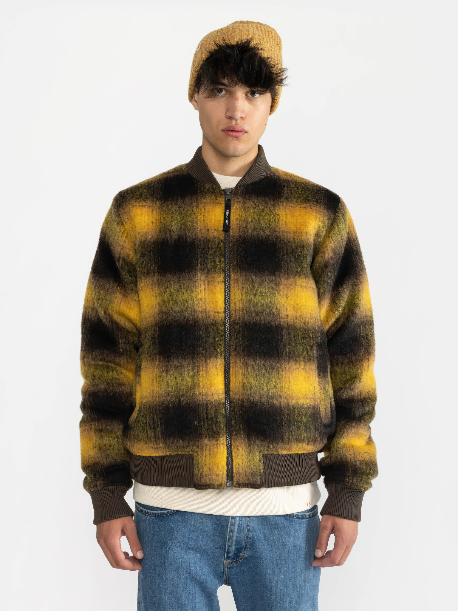 ♣ Adult Emo Bomber Jacket - BLACKFISH Brand New & Vintage