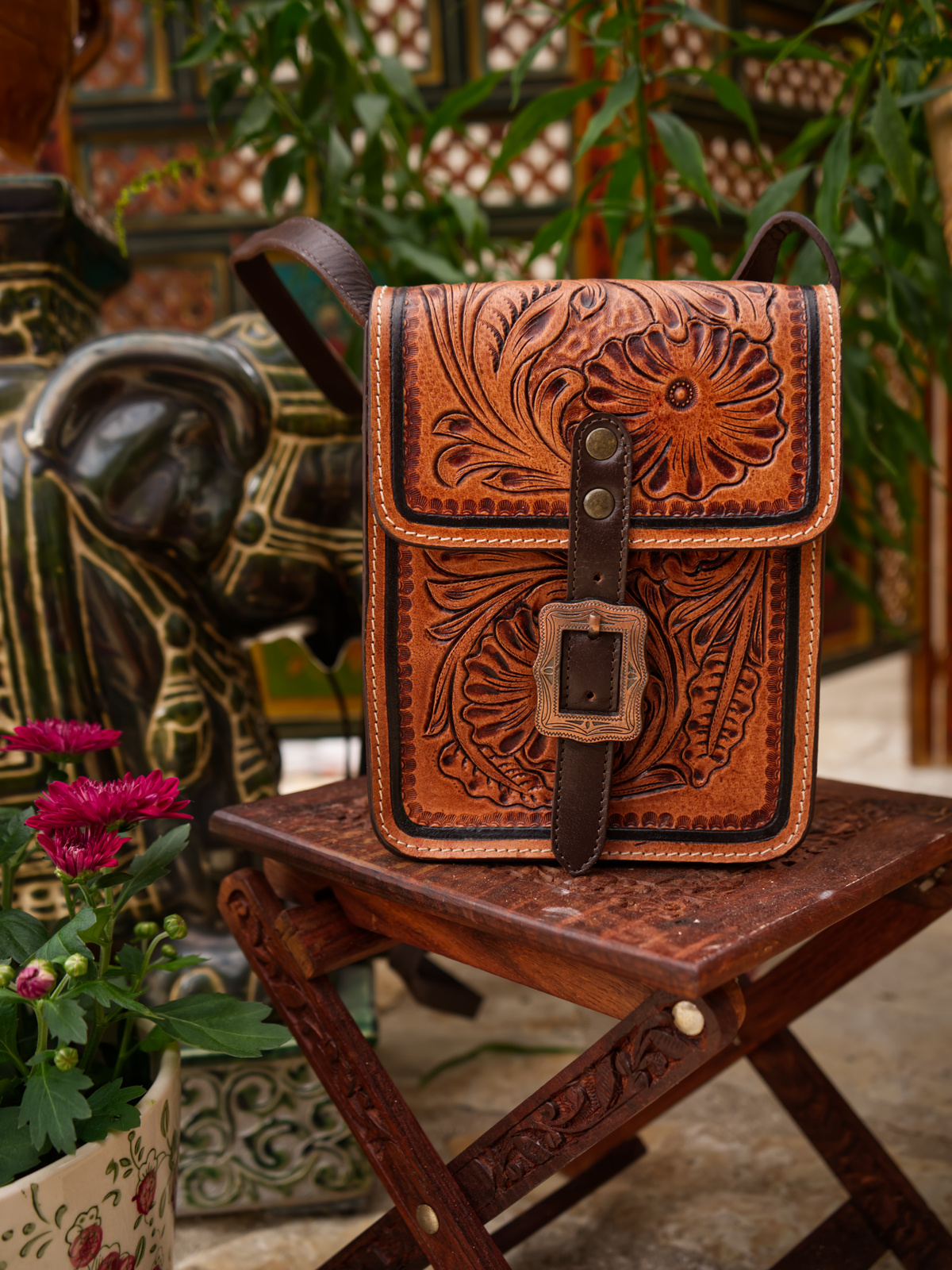 Leather Forager Case Bag - BLACKFISH Brand New & Vintage