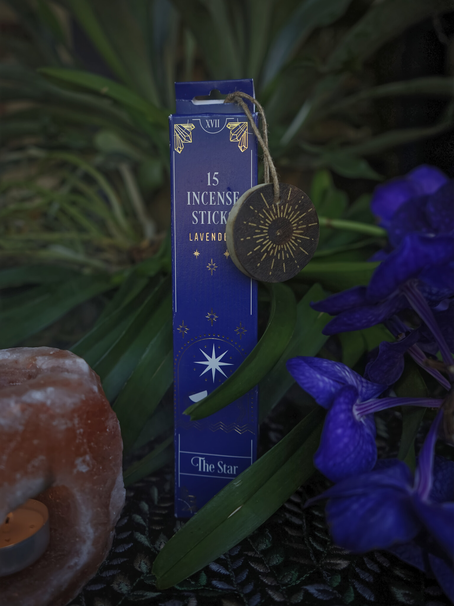 Tarot Cards Incense Sticks THE STAR - BLACKFISH Brand New & Vintage