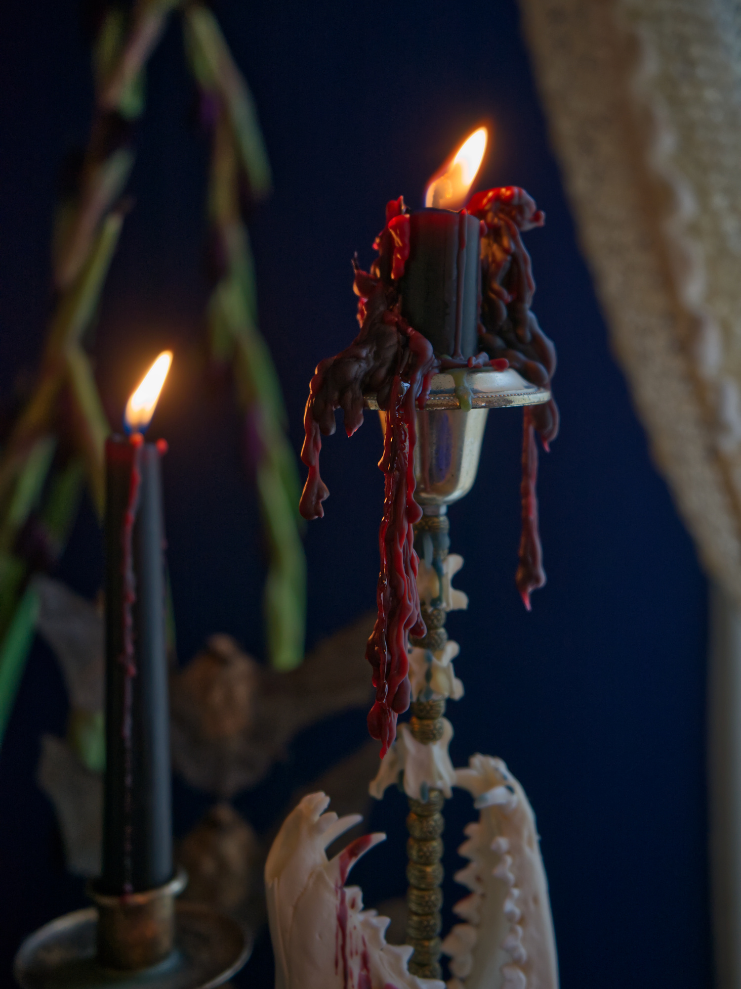 Vampire Tears Bleeding Candles - BLACKFISH Brand New & Vintage