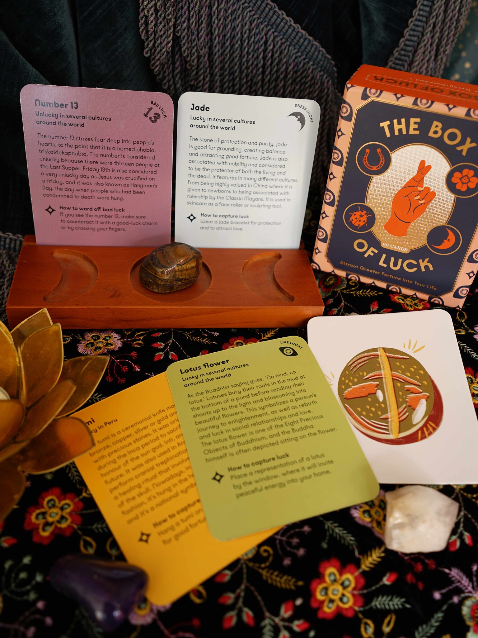 The Box Of Luck - 60 Cards - BLACKFISH Brand New & Vintage