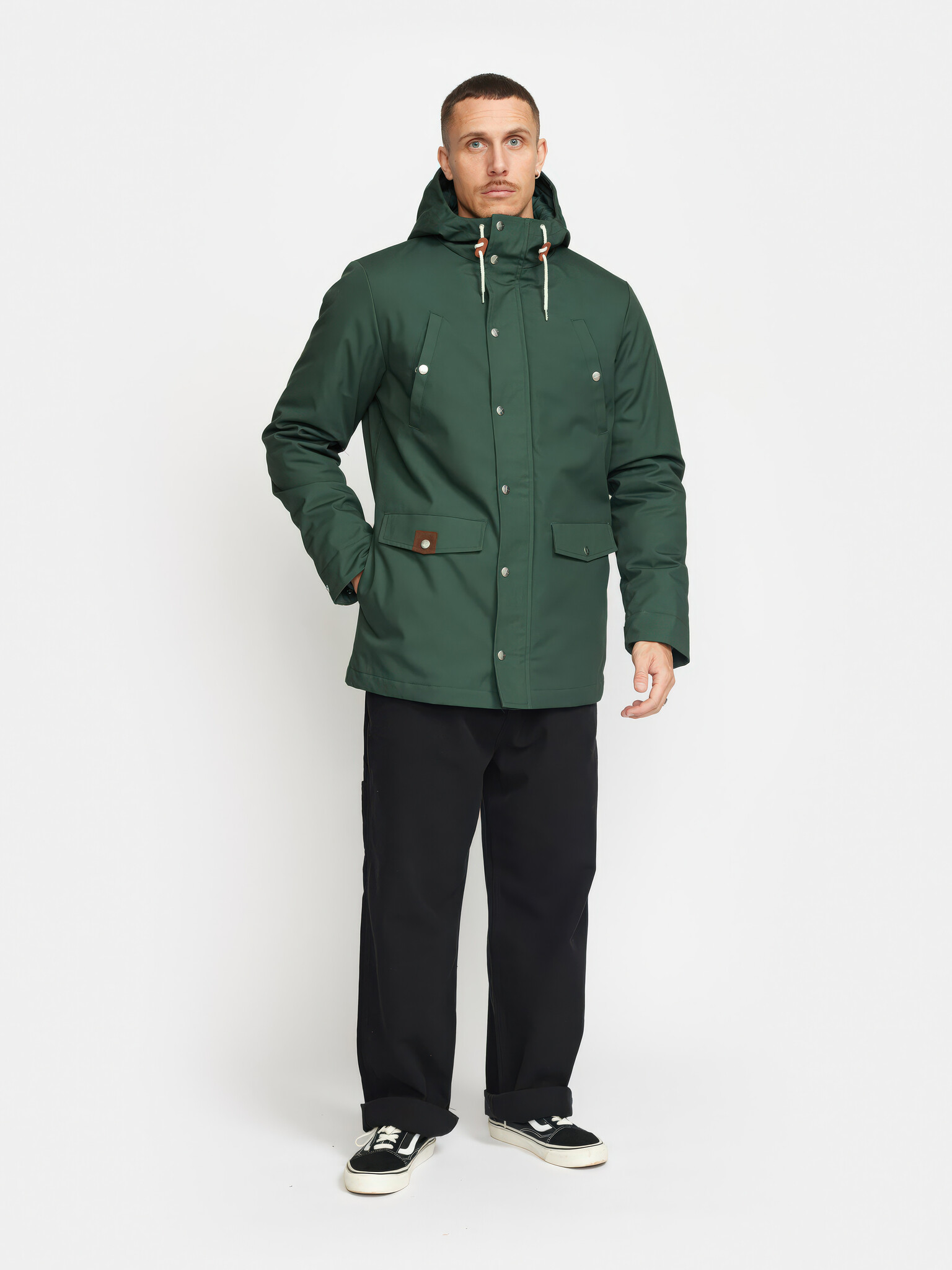 ♣ Perky Parka Dark Green Jacket - BLACKFISH Brand New & Vintage