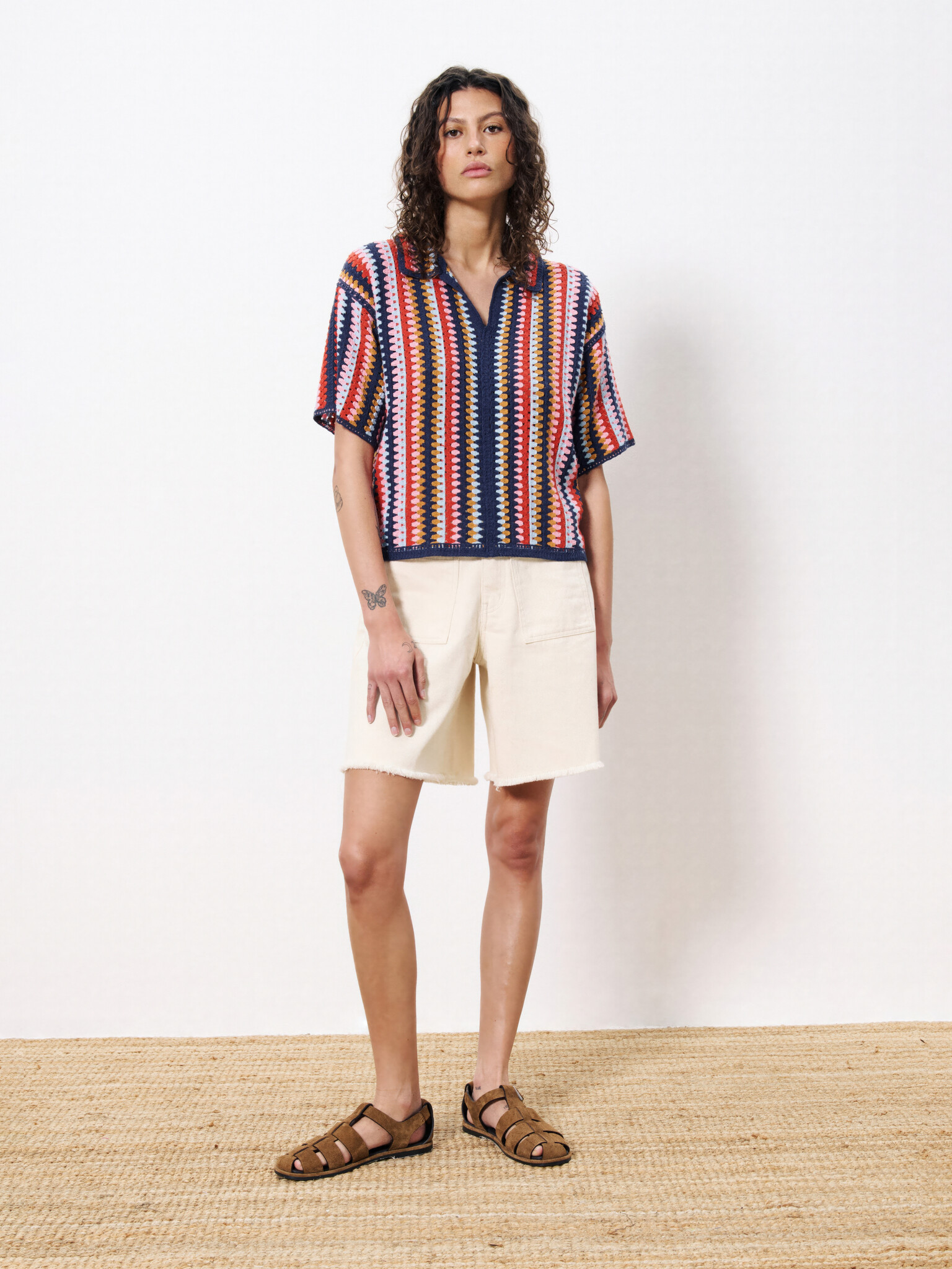 Akira Impasto Texture Top - BLACKFISH Brand New & Vintage