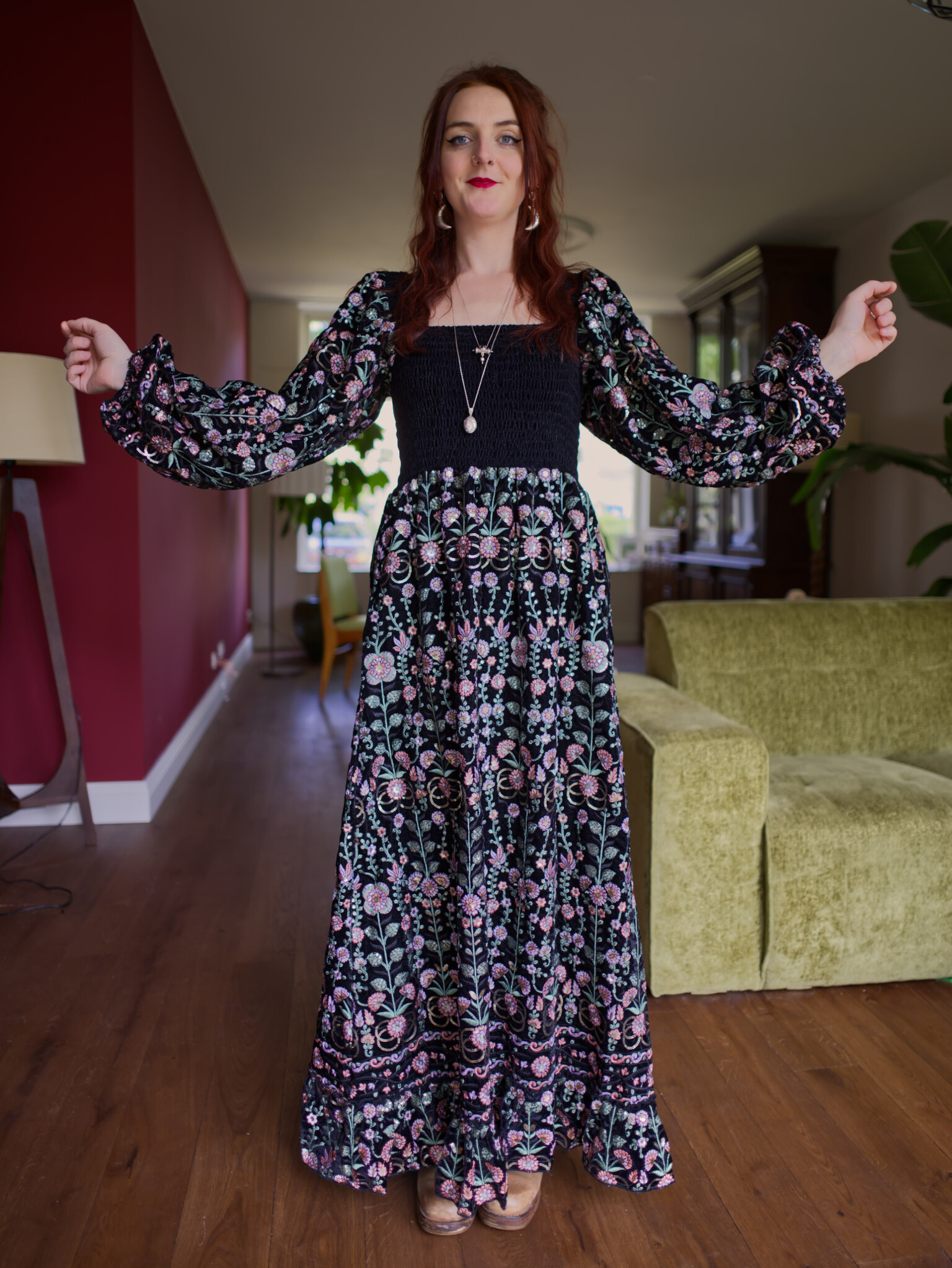 THE LABEL - The Solstice Dress (HEPATICA) - BLACKFISH Utrecht