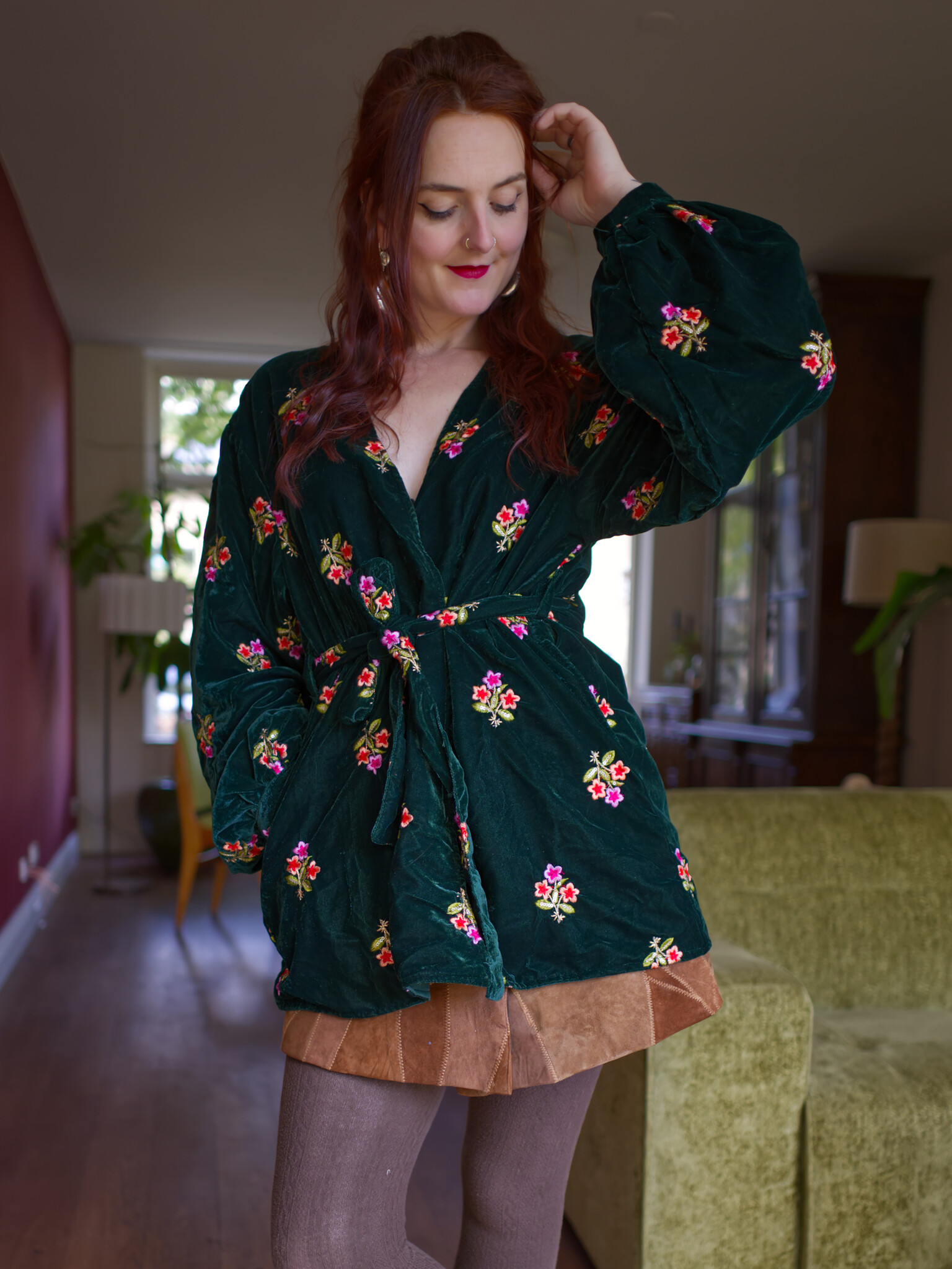 THE LABEL - The Sorceress Kimono (VERVAIN) - BLACKFISH Utrecht