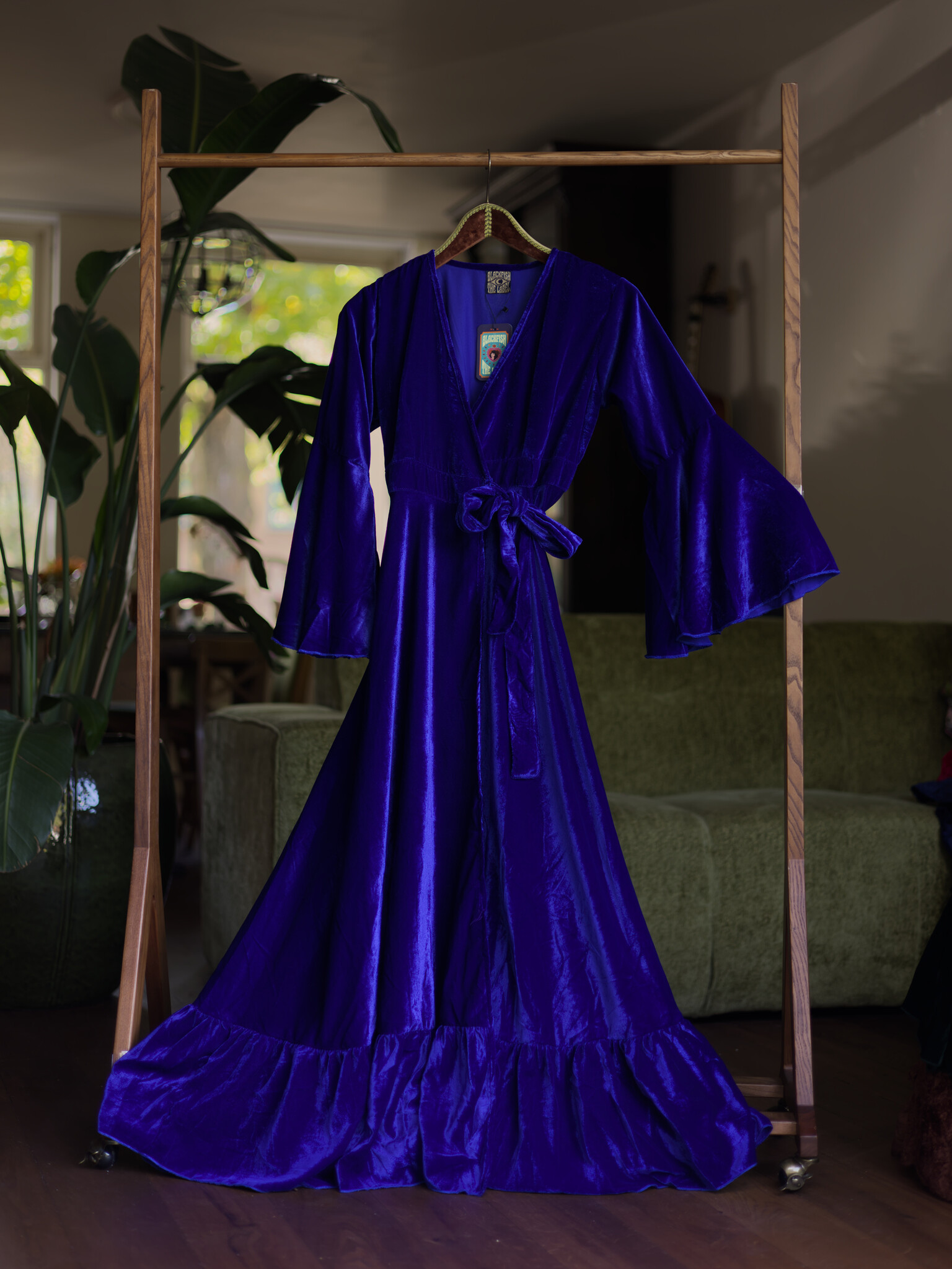 THE LABEL - The Aurora Dress (SAPPHIRA) - BLACKFISH Utrecht