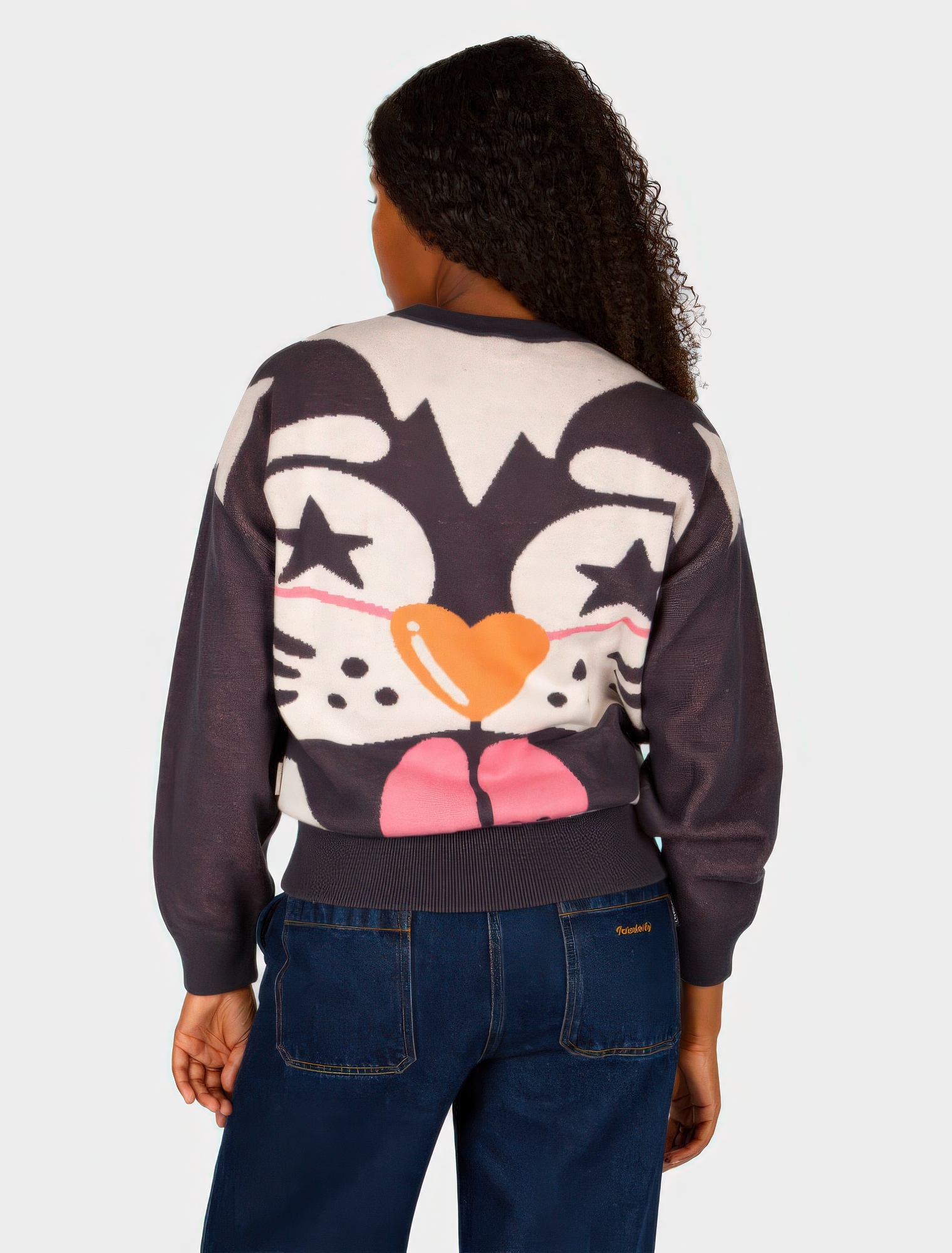 ♣ Tilda Lovin' Creepy Cat Knit - BLACKFISH Utrecht