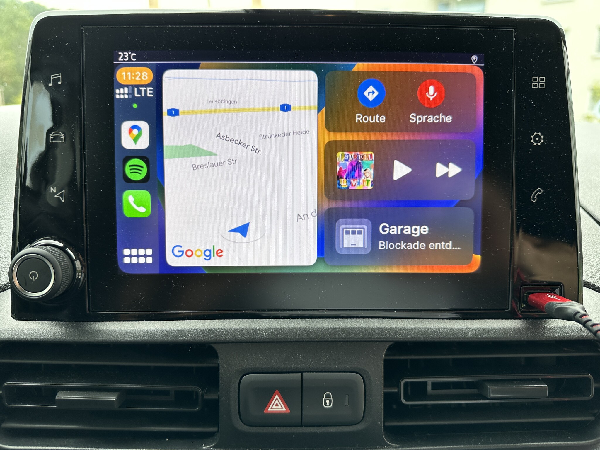 Original Apple CarPlay + Android Auto für Peugeot Rifter - PaP-Shop