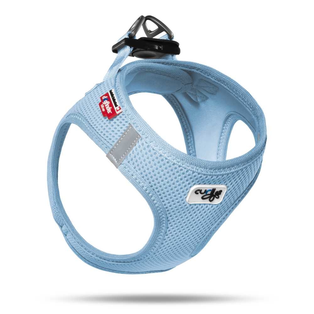 Curli Dog Harness Air Mesh LightBlue - Petsonline
