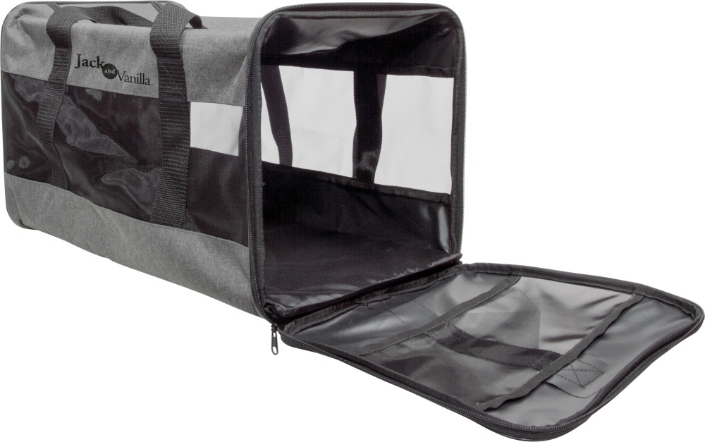 Jack and Vanilla Dog Carrier Expedition Sport Travel Black - Petsonline