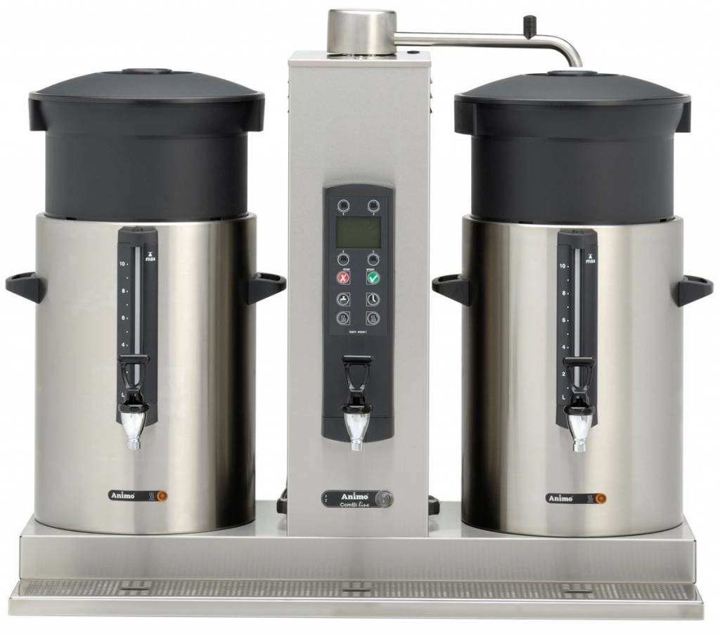 Animo CB 2x10 Liter HW - rondfilter koffie machine - refurbished - Nu ...