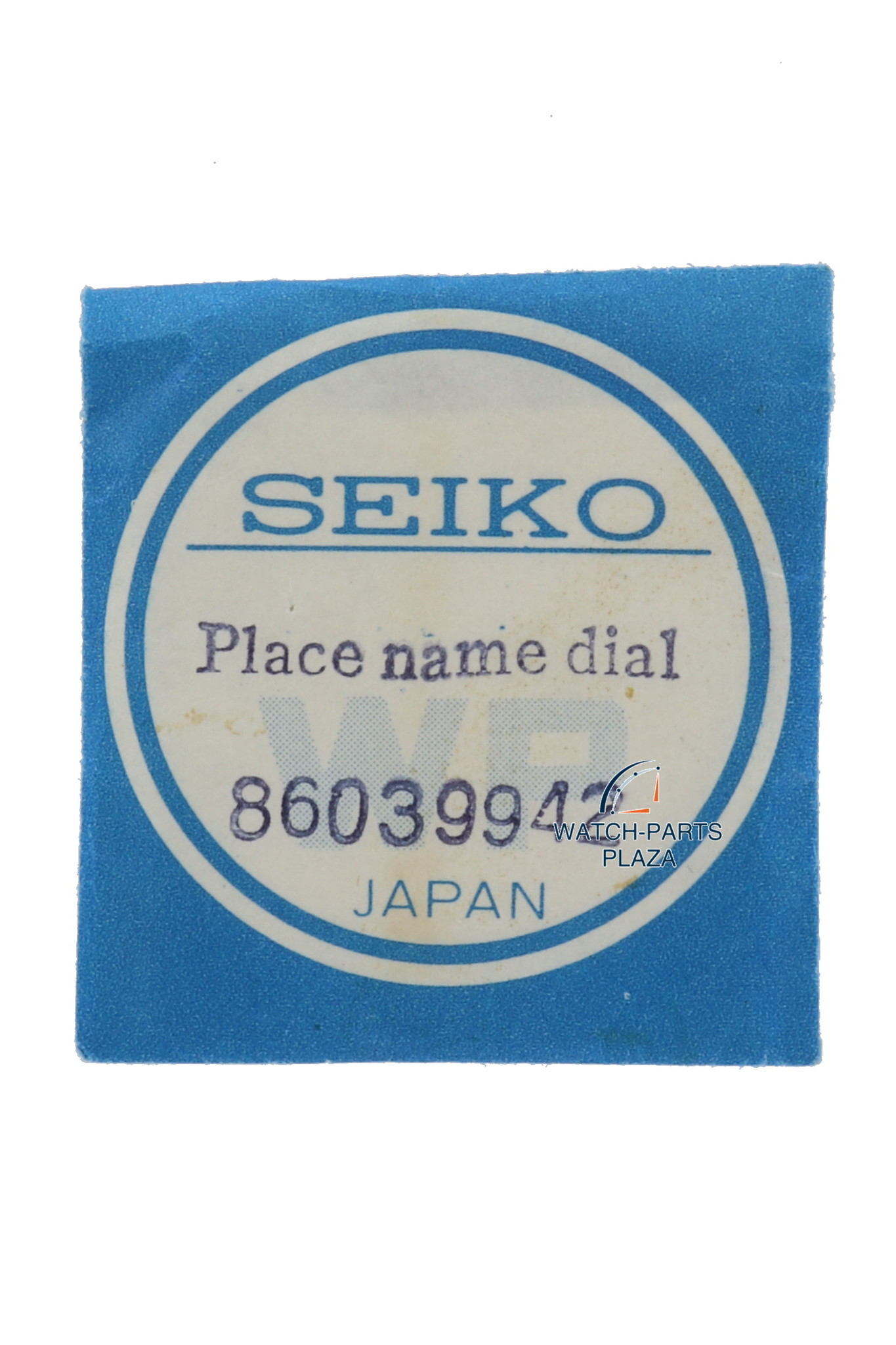 Seiko World Time 6117-6010 dial ring black - Watch Plaza