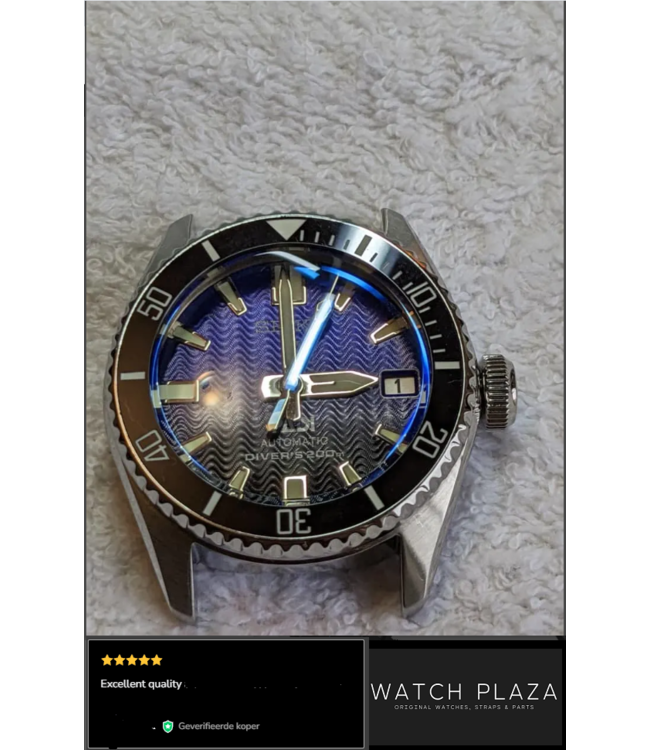 Seiko SPB071 / SBDC055 blue Prospex dial - 62MAS ReIssue - Watch Plaza
