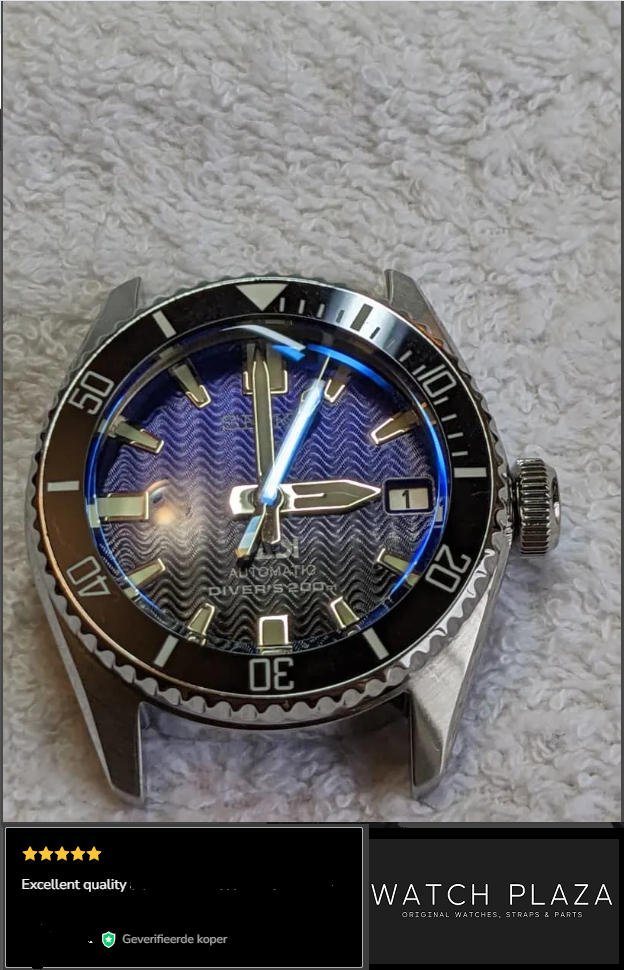 Seiko SPB071 / SBDC055 blue Prospex dial - 62MAS ReIssue - Watch Plaza