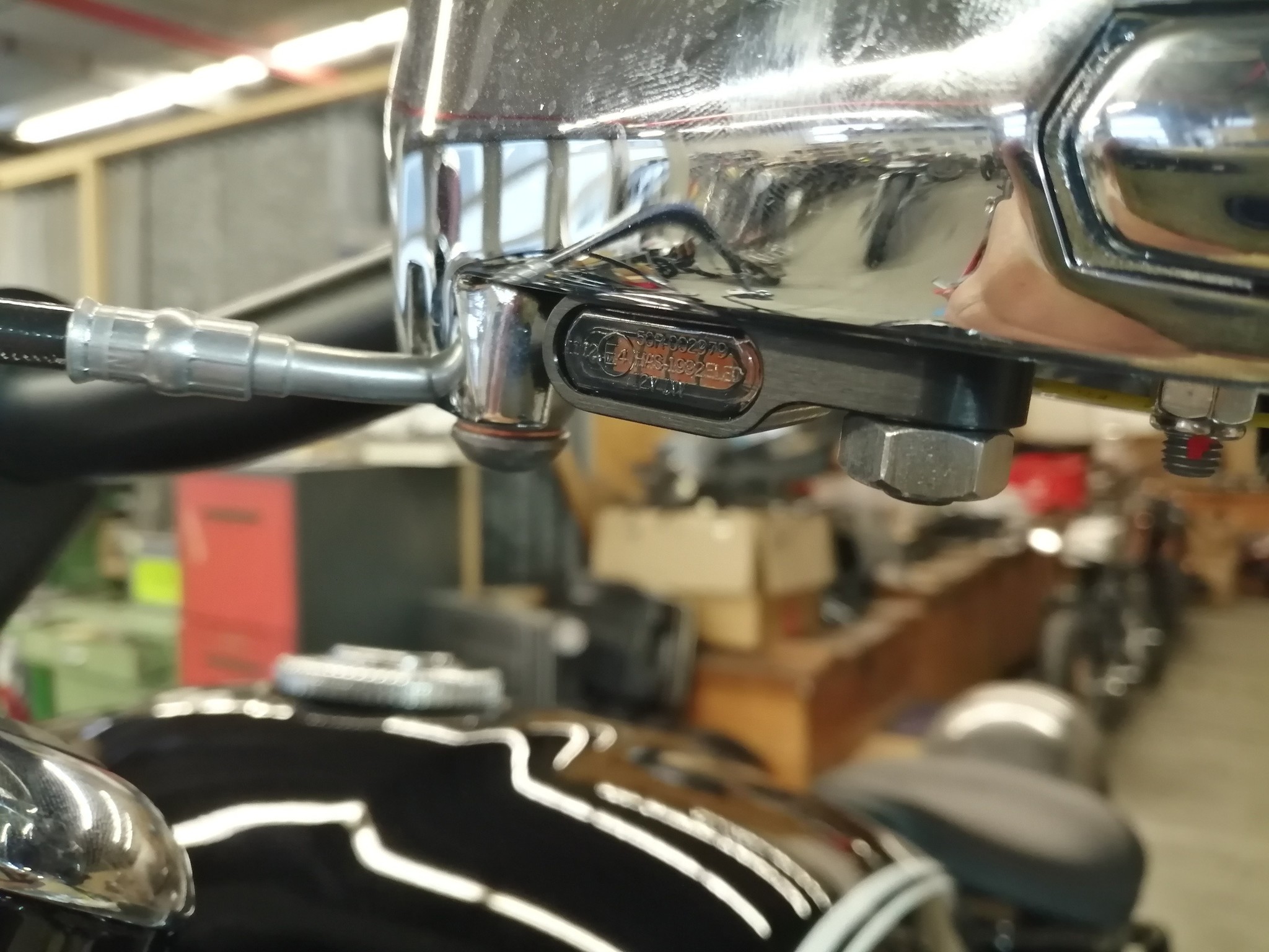 Motparts Blinker Kit BMW R18 vorne, für unter Brems -und Kupplungsarma ...