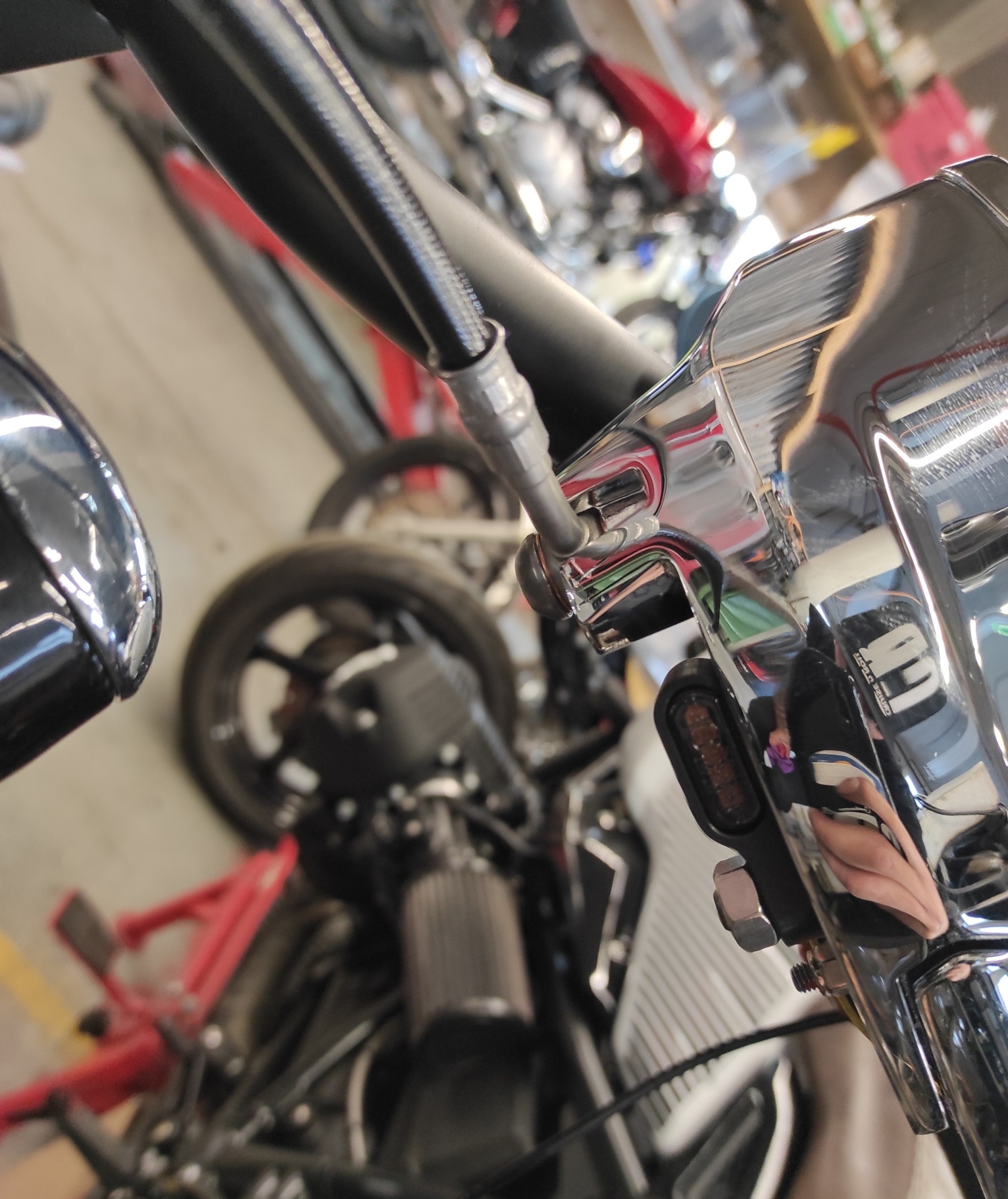 Motparts Blinker Kit BMW R18 vorne, für unter Brems -und Kupplungsarma ...