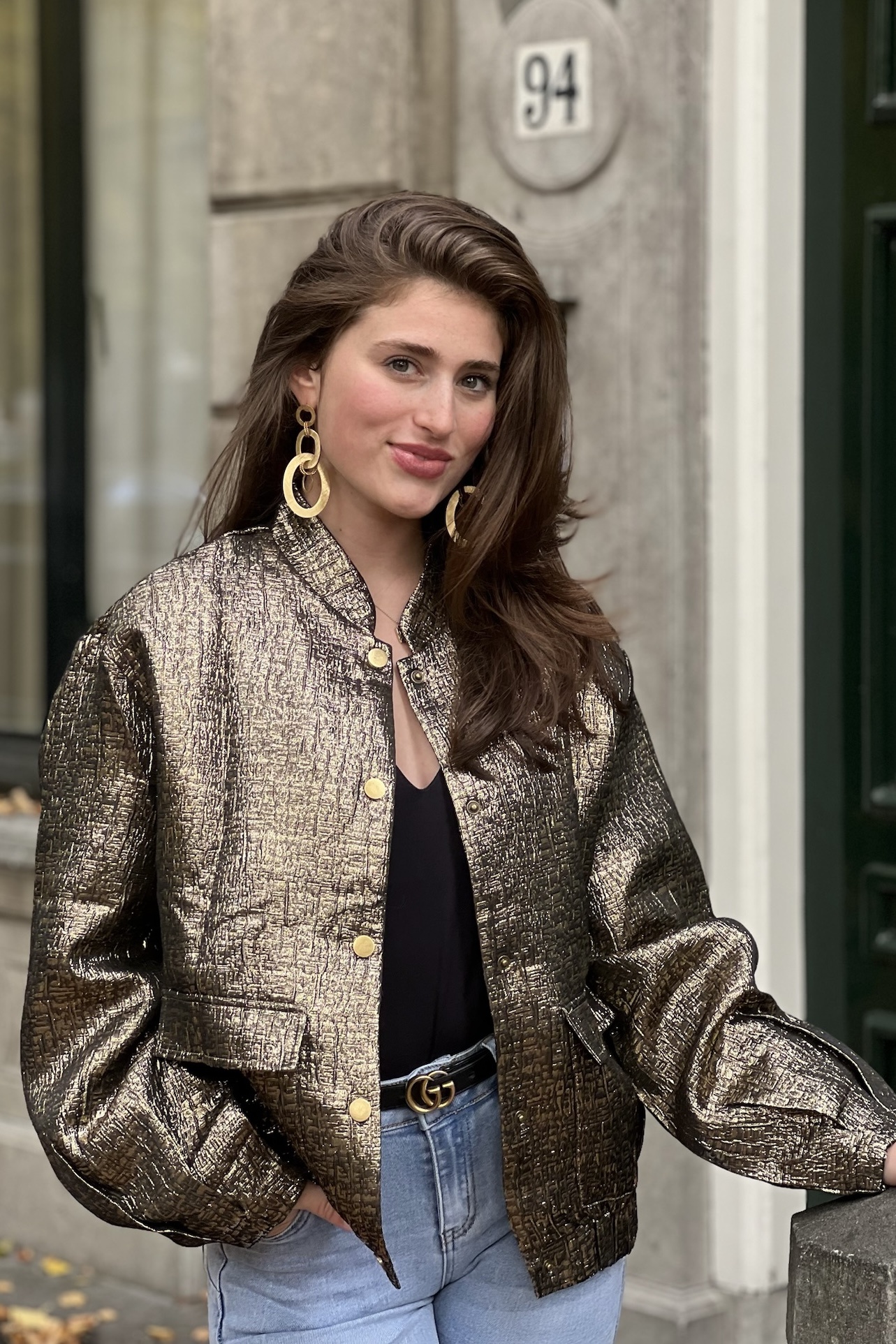 Shiny Jacket - Gold - Lots of Goodies